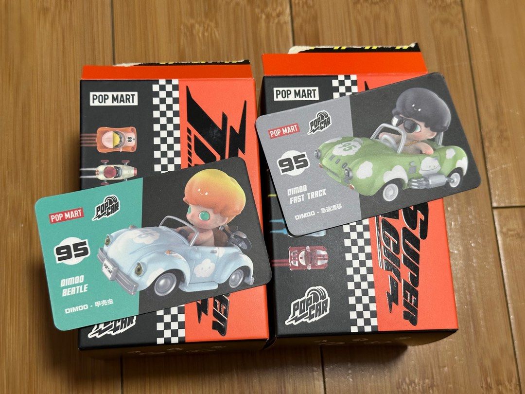 POP MART DIMOO Pop Car Series Blind Box, Hobbies & Toys, Toys & Games ...