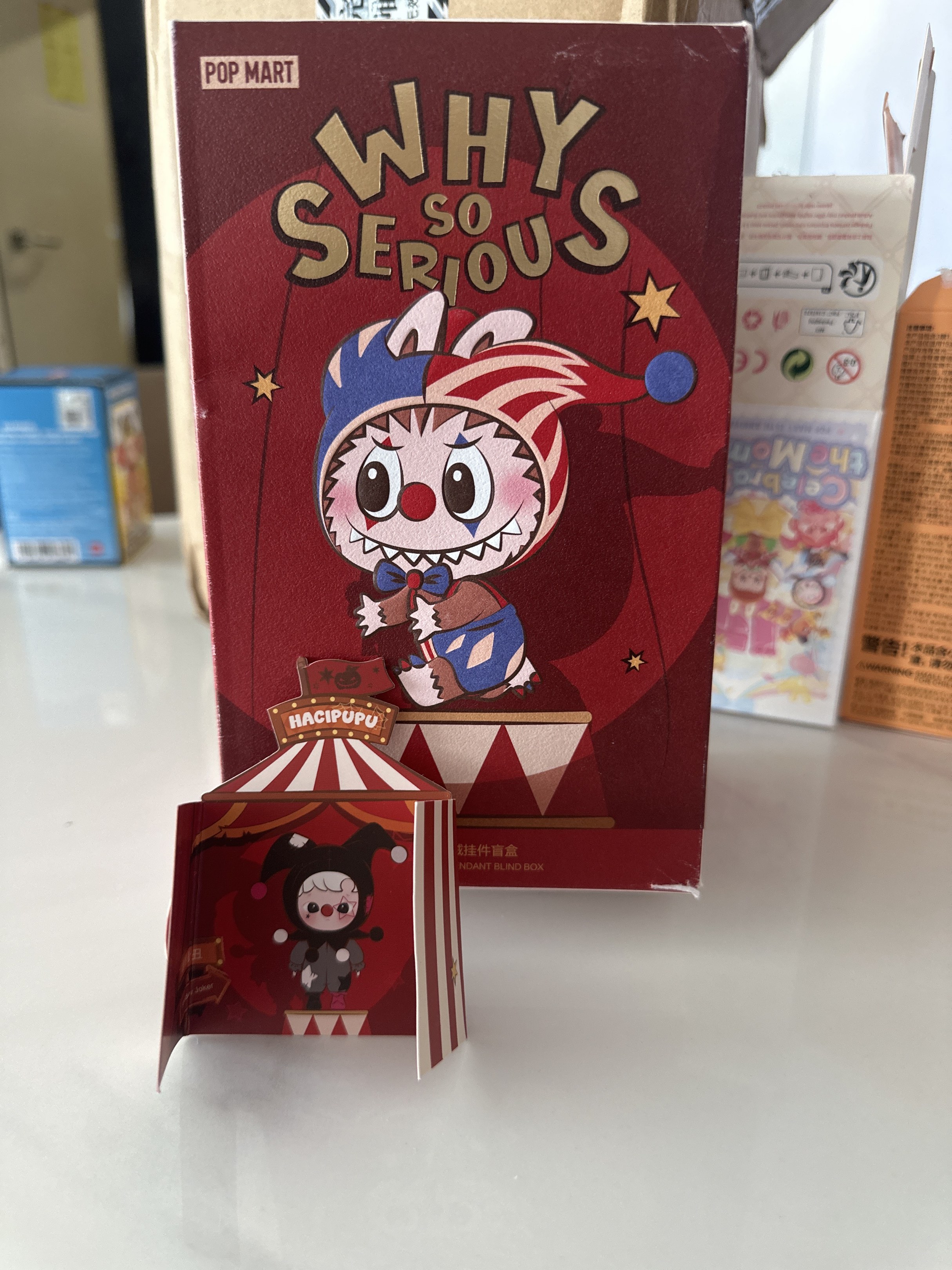 Hacipupu Why So Serious Blind Box, Hobbies & Toys, Toys & Games on ...