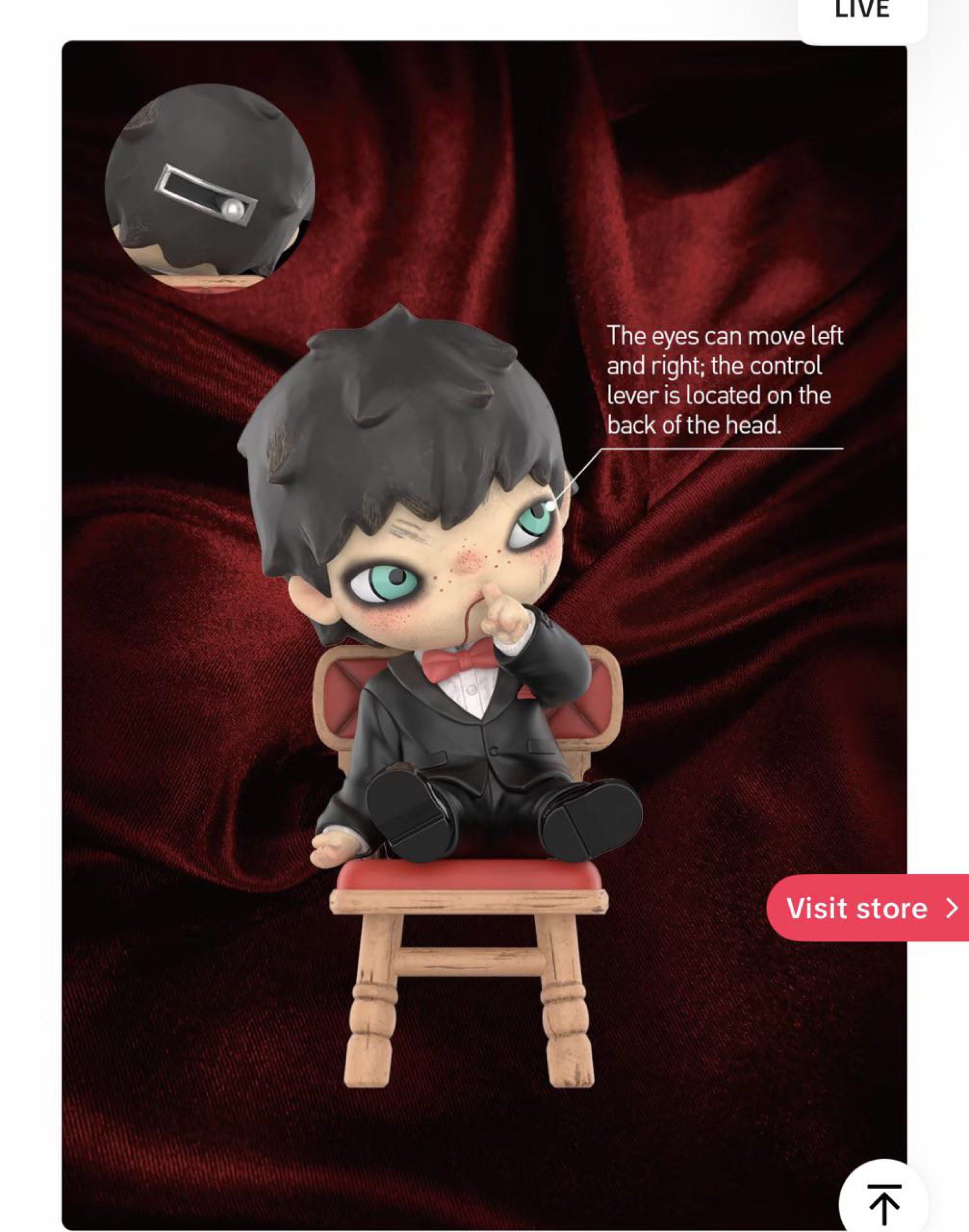 POP MART Hirono Dead Silence Figure, Hobbies & Toys, Toys & Games on ...