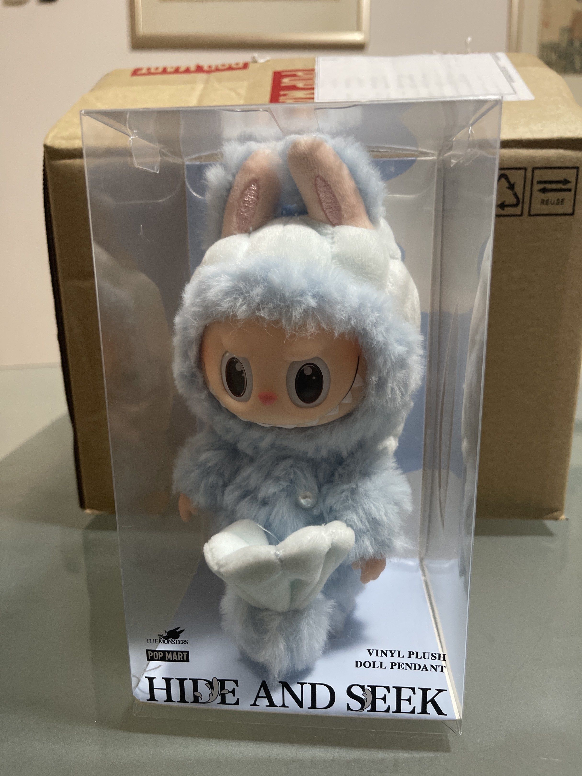 POP MART LABUBU Hide and Seek Plush Doll, Hobbies & Toys, Toys & Games ...