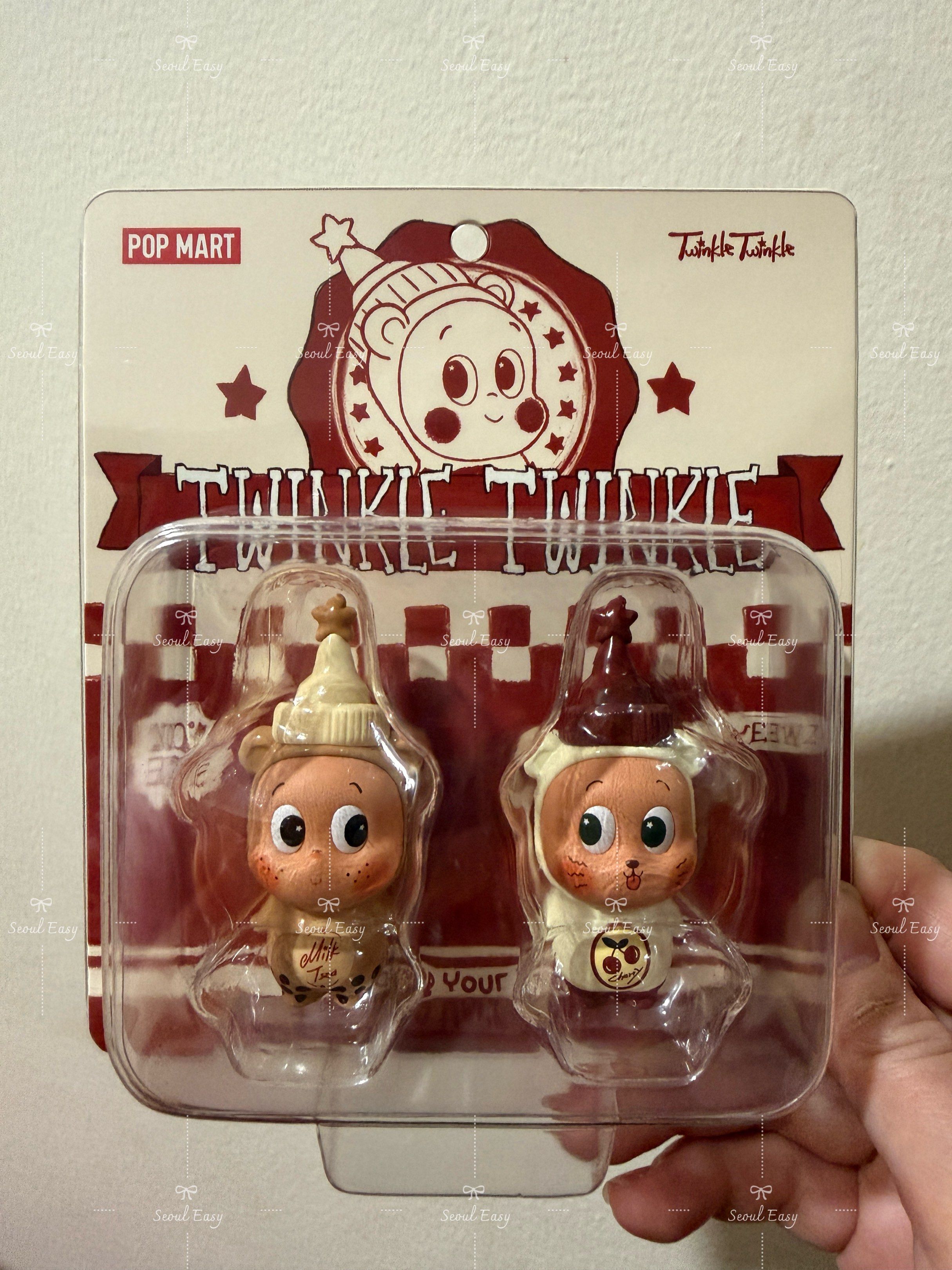POP MART Twinkle Twinkle Figure Set - Bubble Tea & Cherry Ice Tea ...