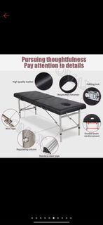 Portable Massage Table, Health & Nutrition, Massage Devices on Carousell