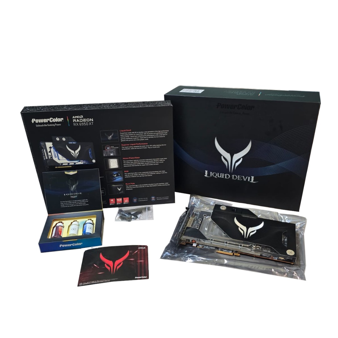 PowerColor Liquid Devil AMD Radeon™ RX 6950 XT 16GB GDDR6 AXRX 6950 XT ...
