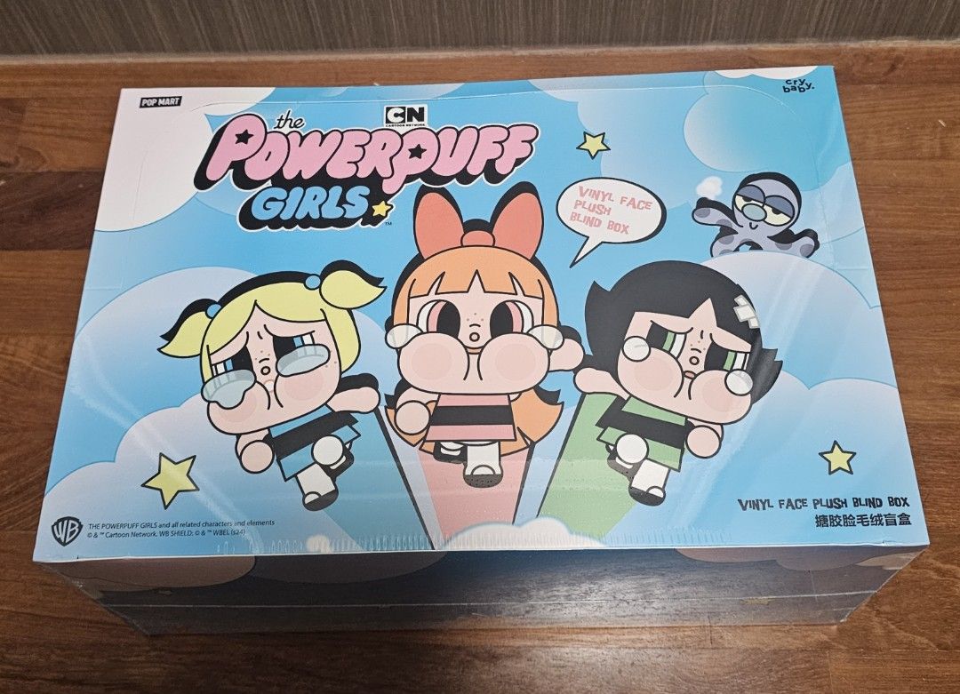 Pop Mart The Powerpuff Girls Vinyl Face Plush Blind Box, Hobbies & Toys ...