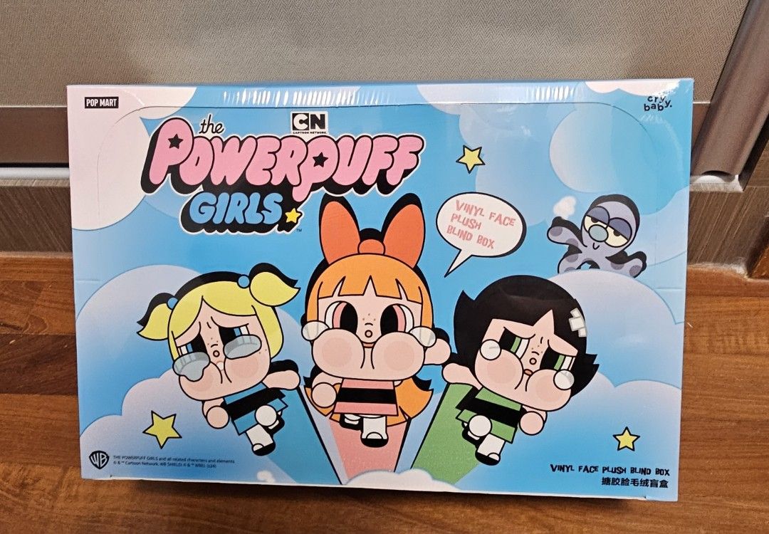 Pop Mart The Powerpuff Girls Vinyl Face Plush Blind Box, Hobbies & Toys ...