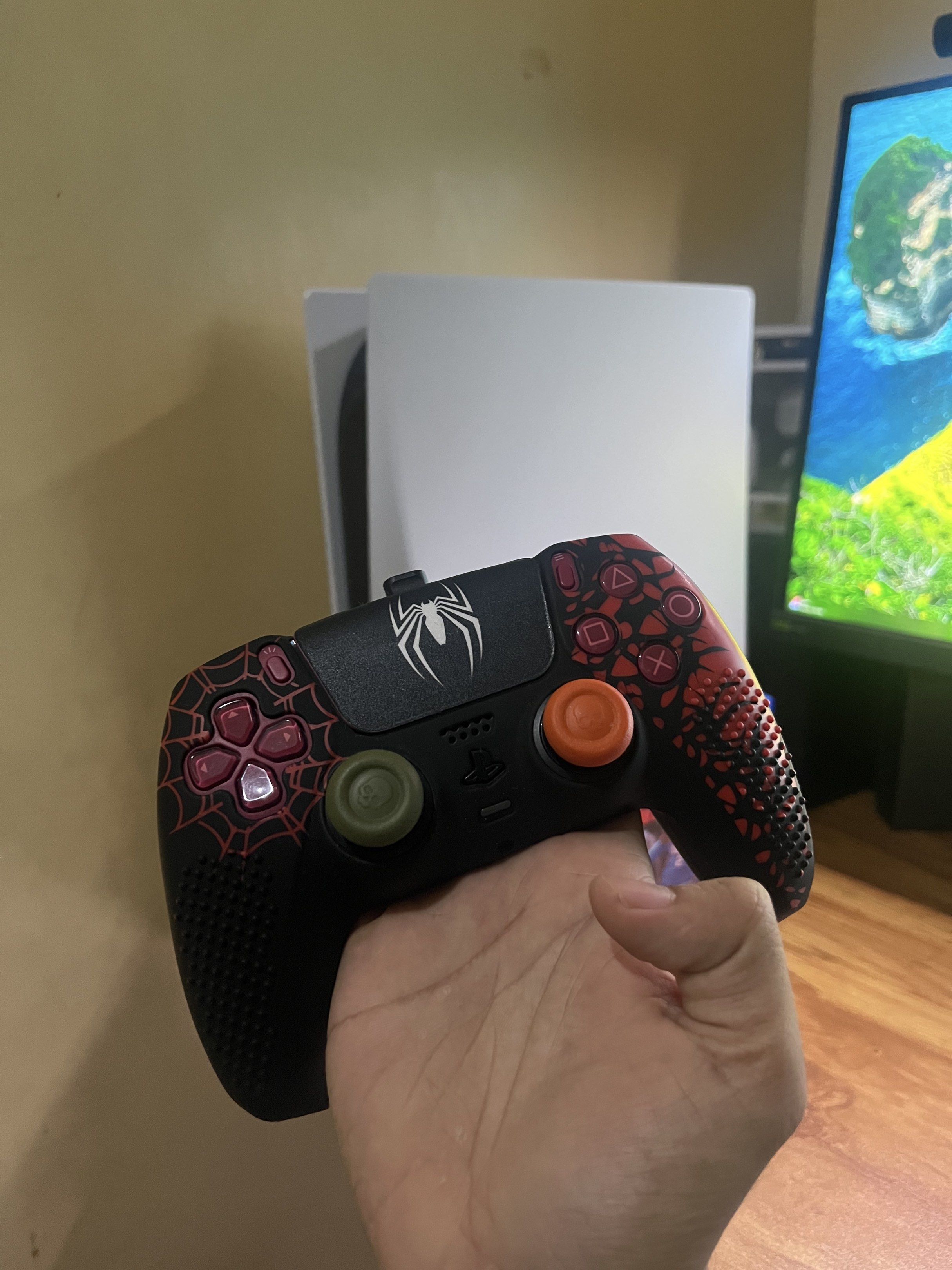 PS5 Disc Edition + Hall Effect Controller + 4 Games Bundle, Video ...