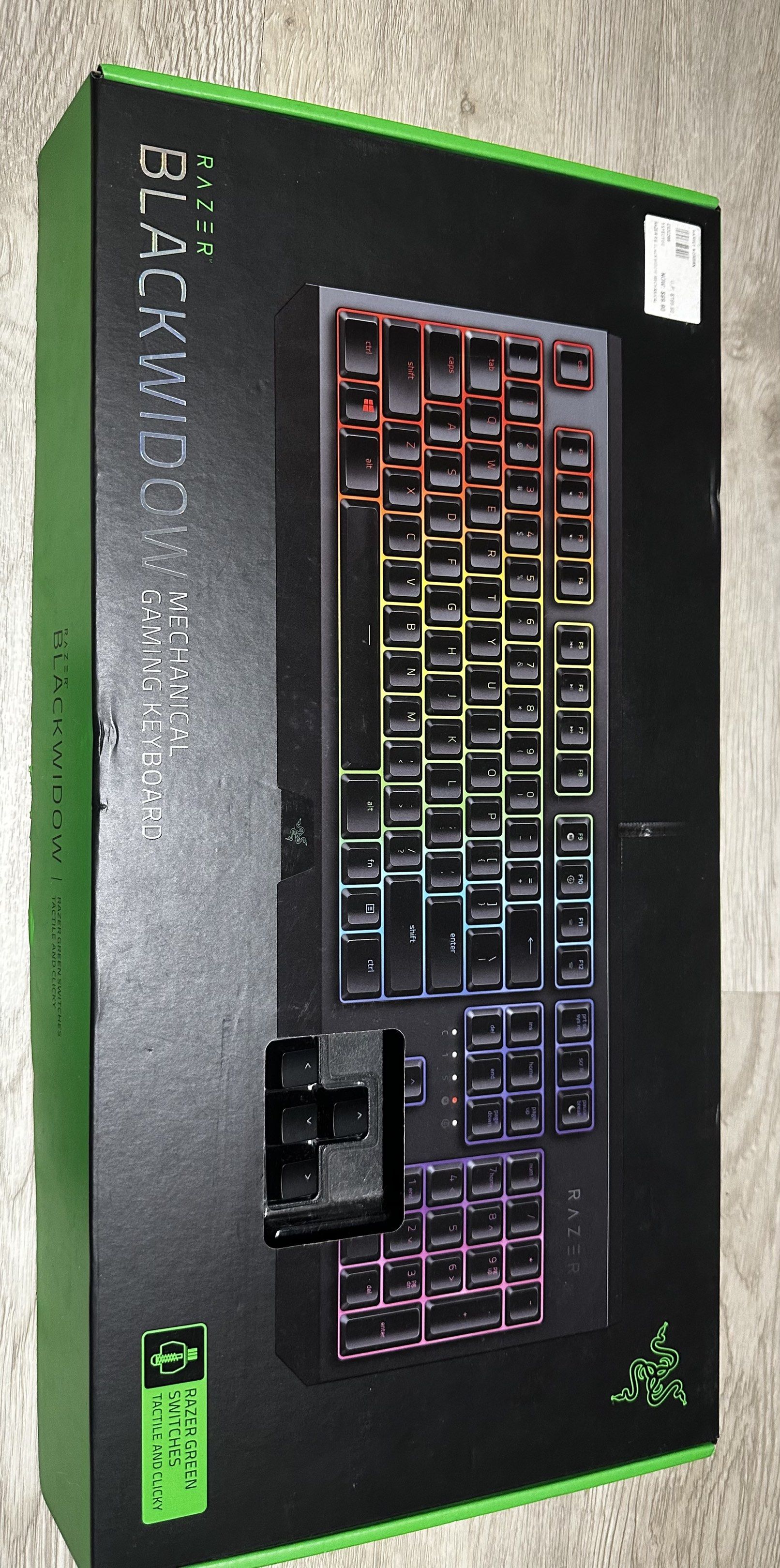 Razer Blackwidow Mechanical Gaming Keyboard, Computers & Tech, Parts ...