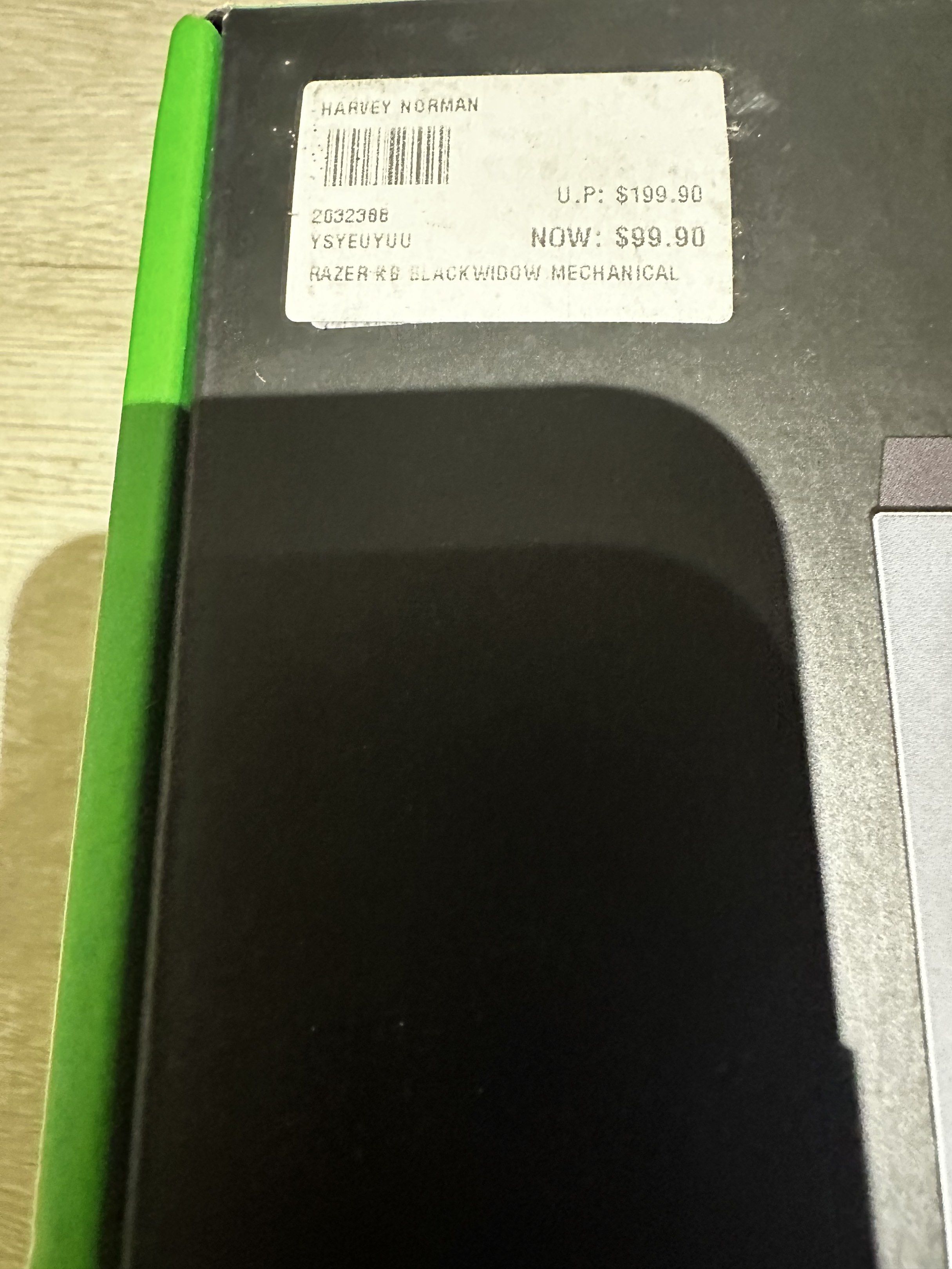 Razer Blackwidow Mechanical Gaming Keyboard, Computers & Tech, Parts ...