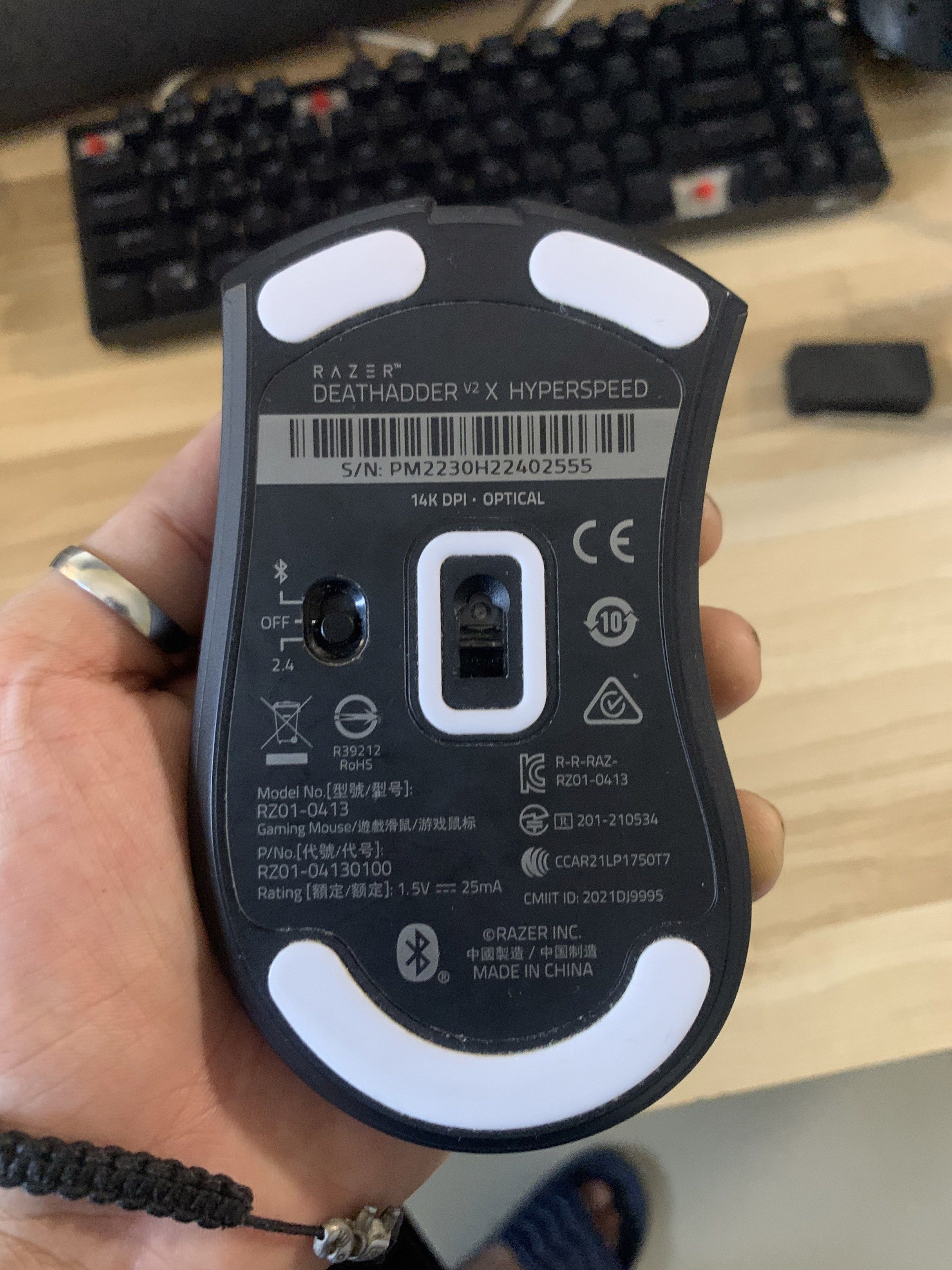 Razer Deathadder v2 x Hyperspeed, Computers & Tech, Parts & Accessories ...