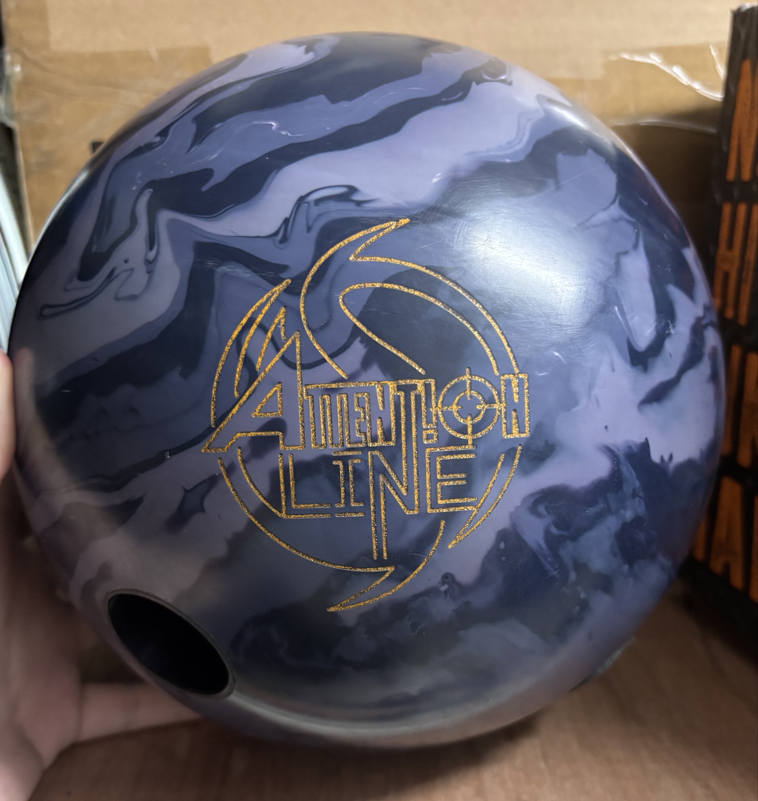 Roto Grip Attention Line Bowling Ball, Sports Equipment, Sports & Games ...
