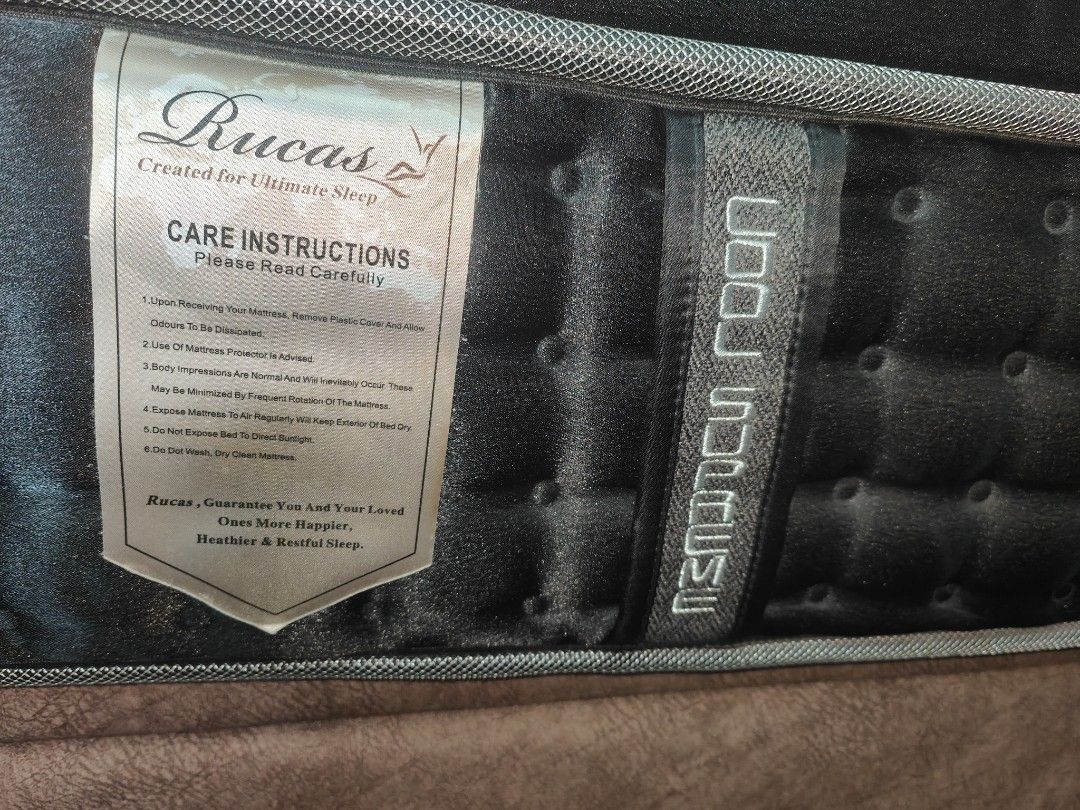 Rucas Cool Supreme Mattress - 20 Years Warranty, Furniture & Home ...