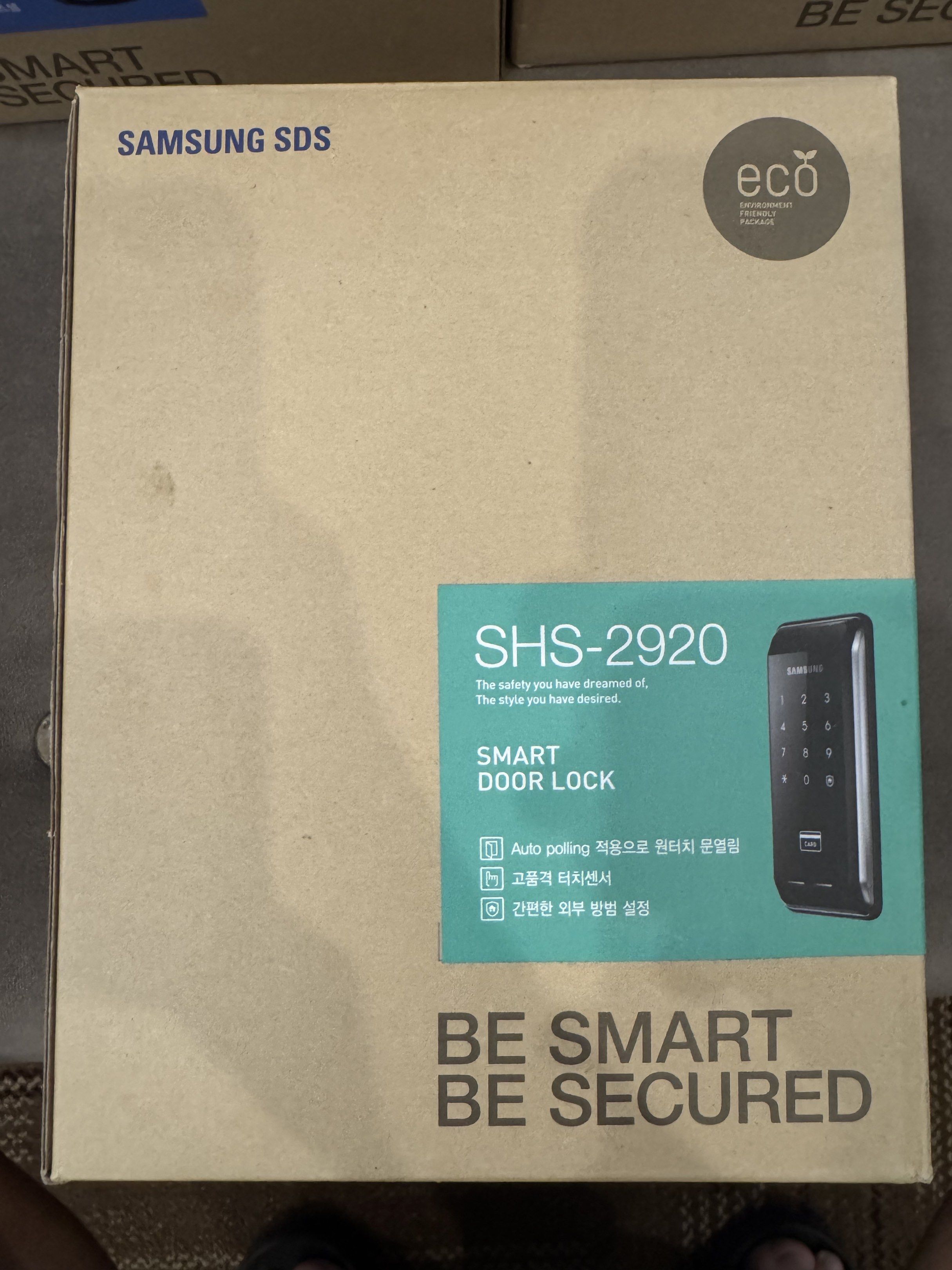 SAMSUNG SHS-2920 electronic door lock, Furniture & Home Living ...