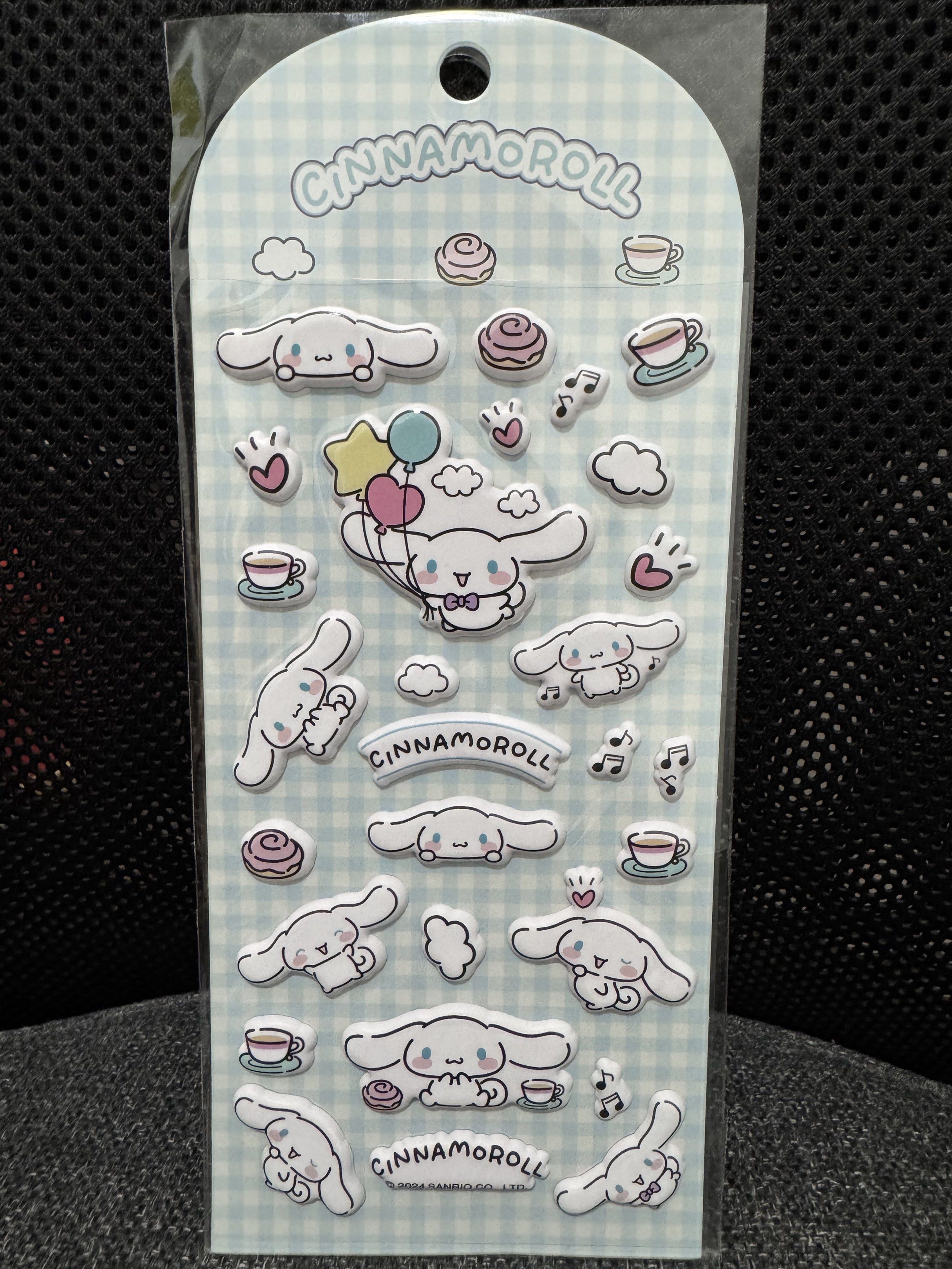 Sanrio Character Stickers - Kuromi, My Melody, Cinnamoroll, Pompompurin ...