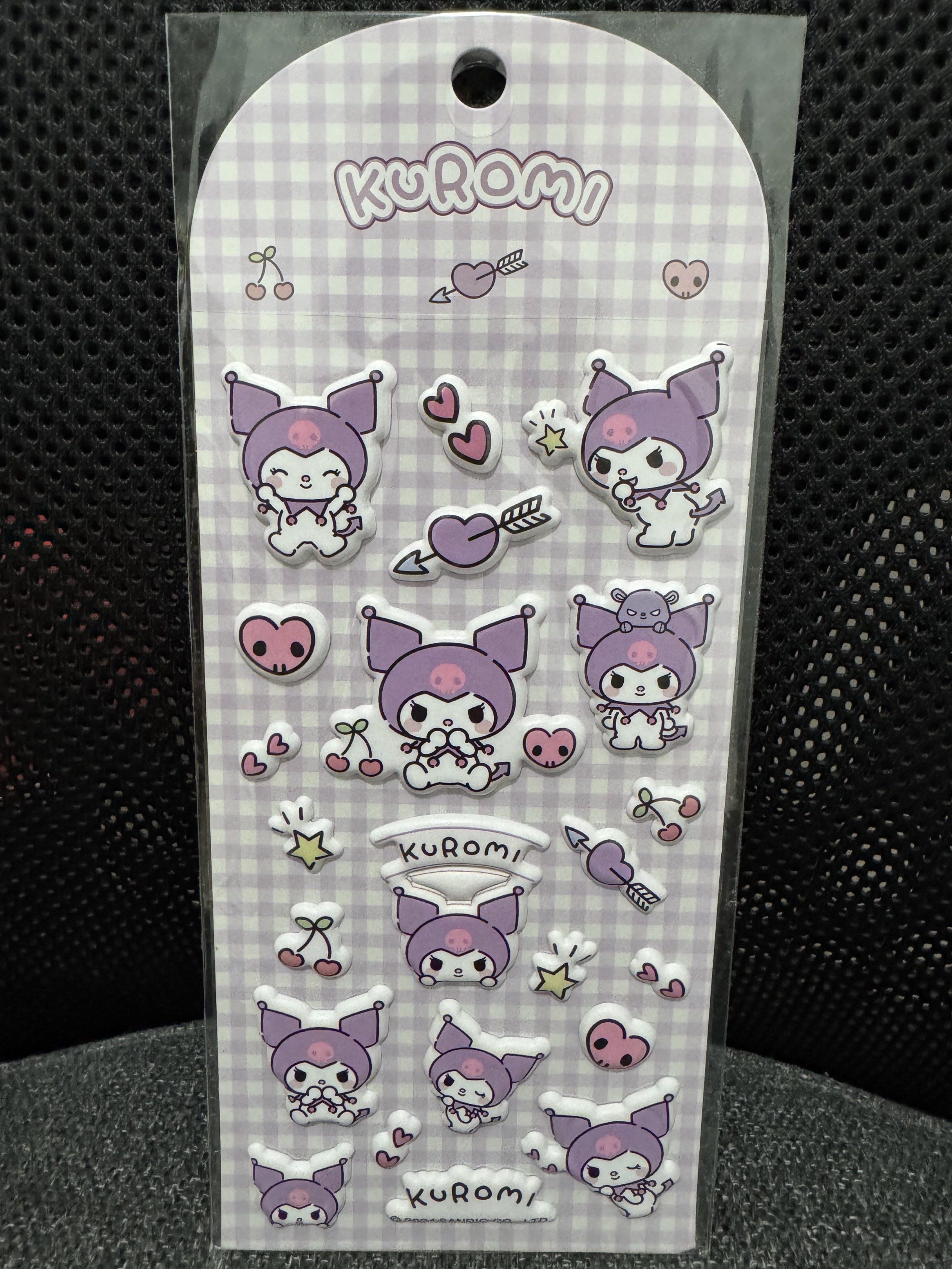 Sanrio Character Stickers - Kuromi, My Melody, Cinnamoroll, Pompompurin ...