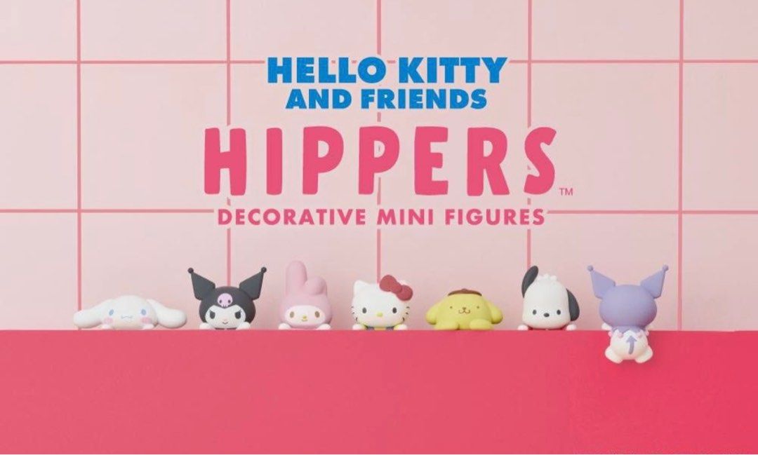 (instock) sanrio hippers hello kitty and friends kuromi pompompurin ...
