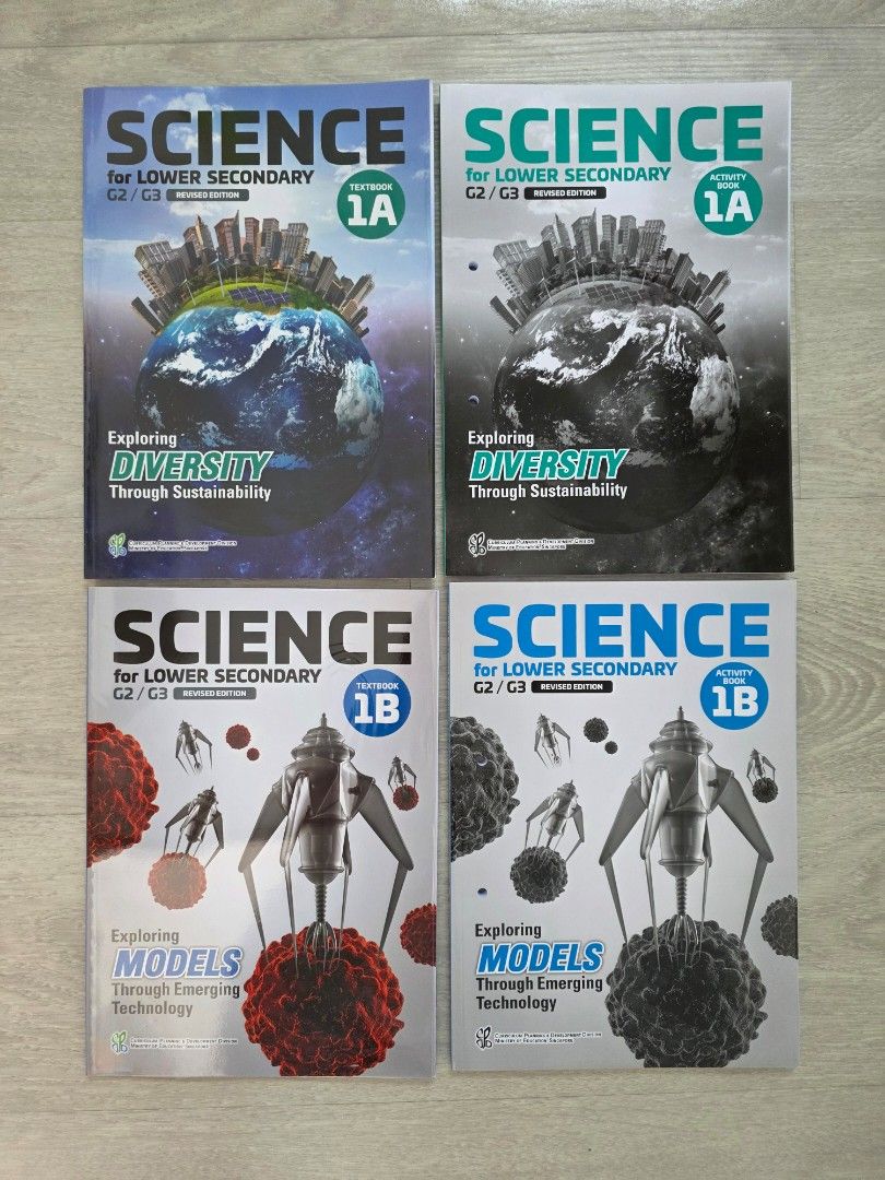 Science Textbooks for Lower Secondary G2/G3, Hobbies & Toys, Books & Magazines, Textbooks on ...
