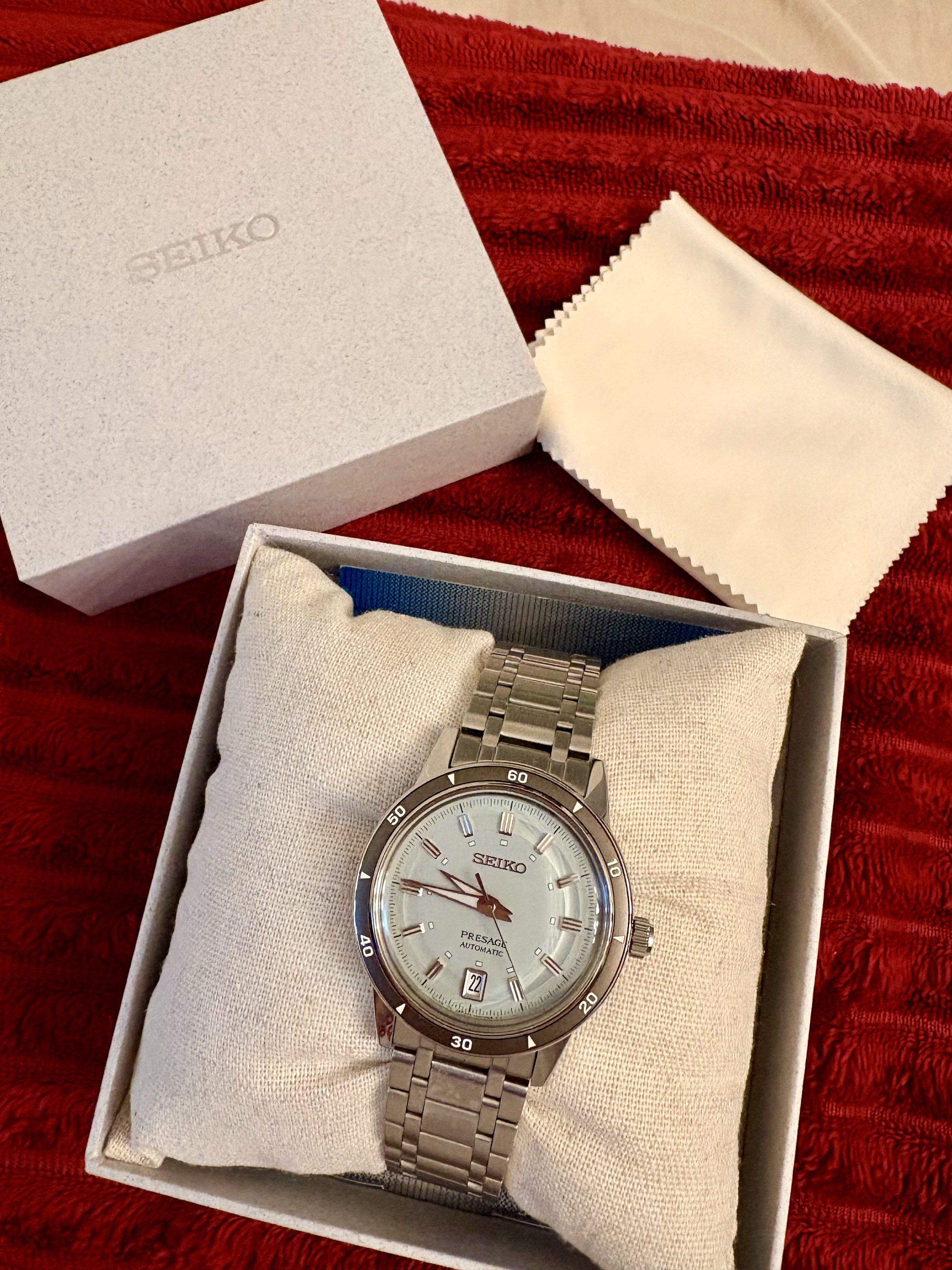 Seiko Presage Automatic Watch Style 60s - SRPL71, Luxury, Watches on ...