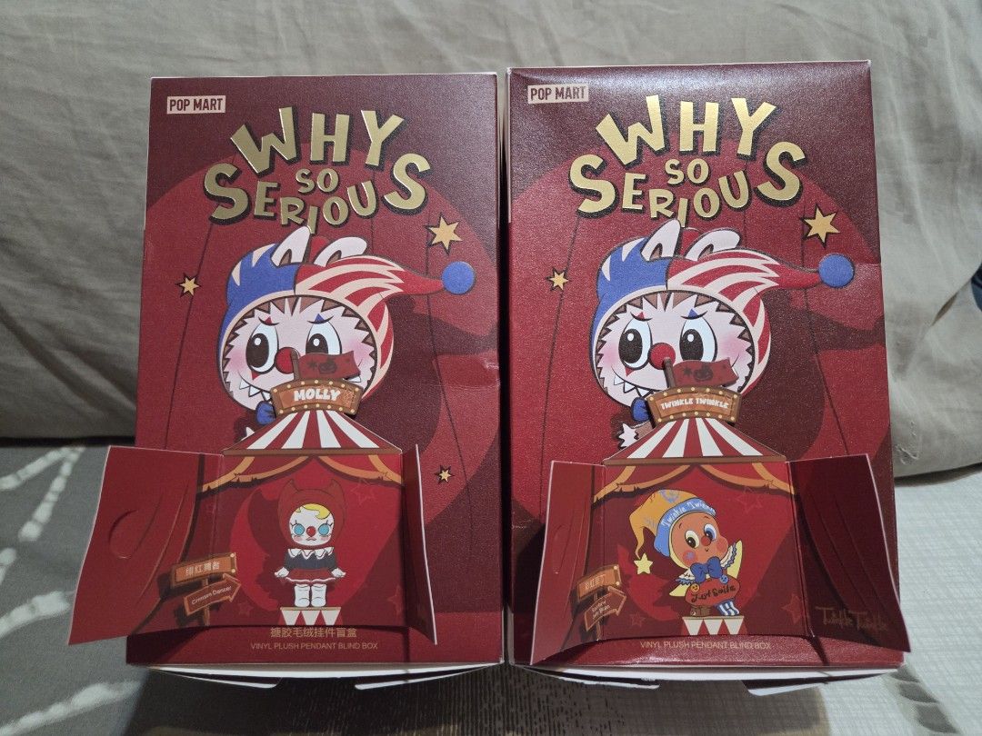(Set) Pop Mart Why So Serious - Twinkle + Molly, Hobbies & Toys, Toys ...
