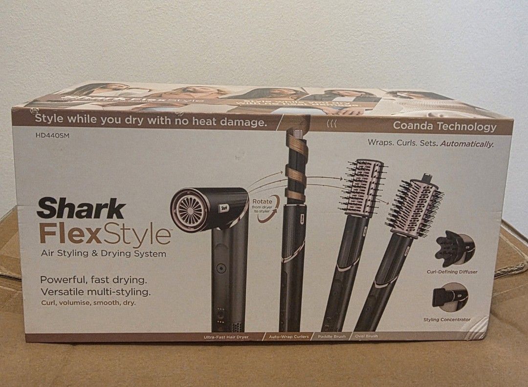 Shark FlexStyle Air Styling & Drying System, Beauty & Personal Care ...