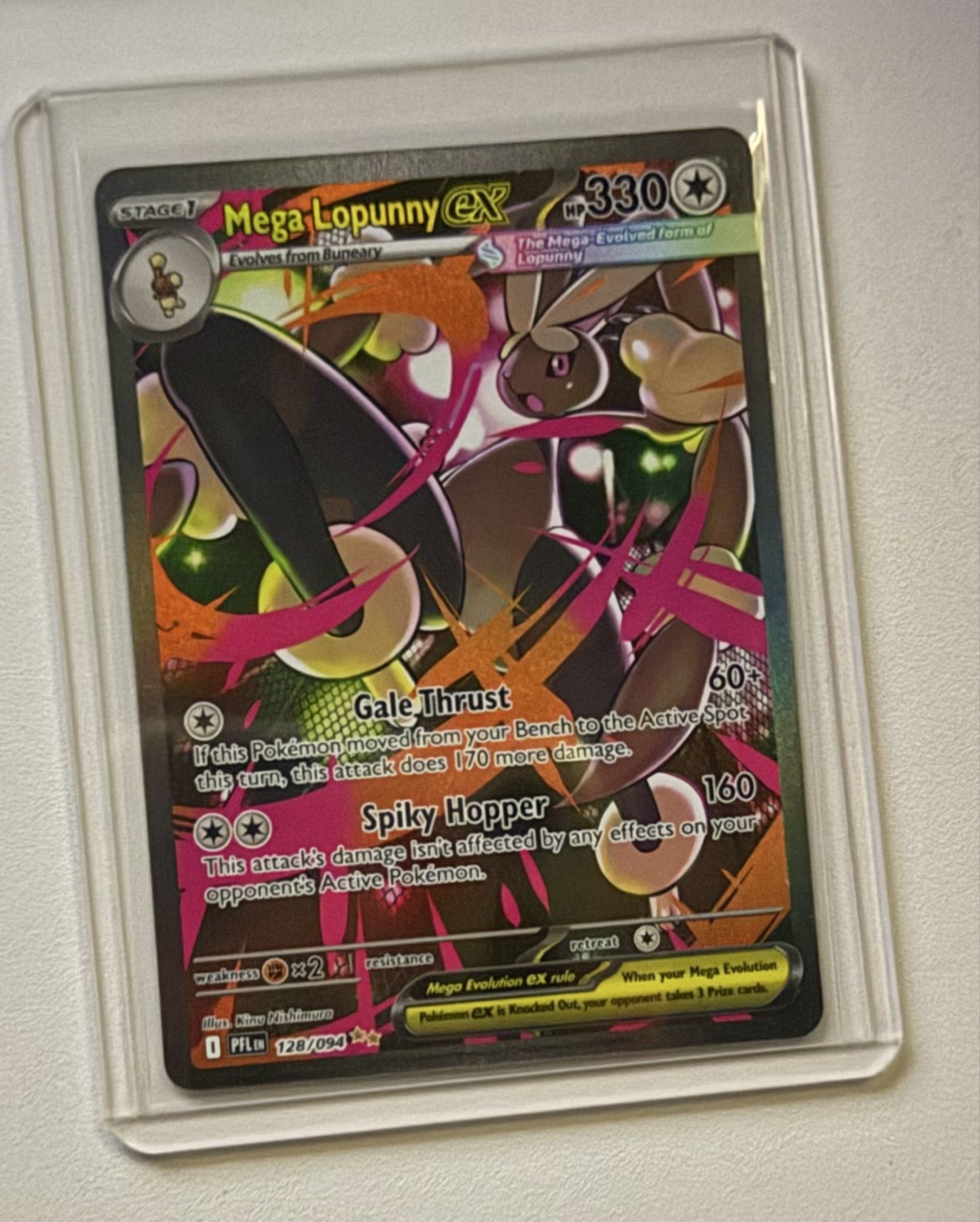 2x SIR PFL - Mega Lopunny EX Pokemon Card, Hobbies & Toys, Toys & Games ...