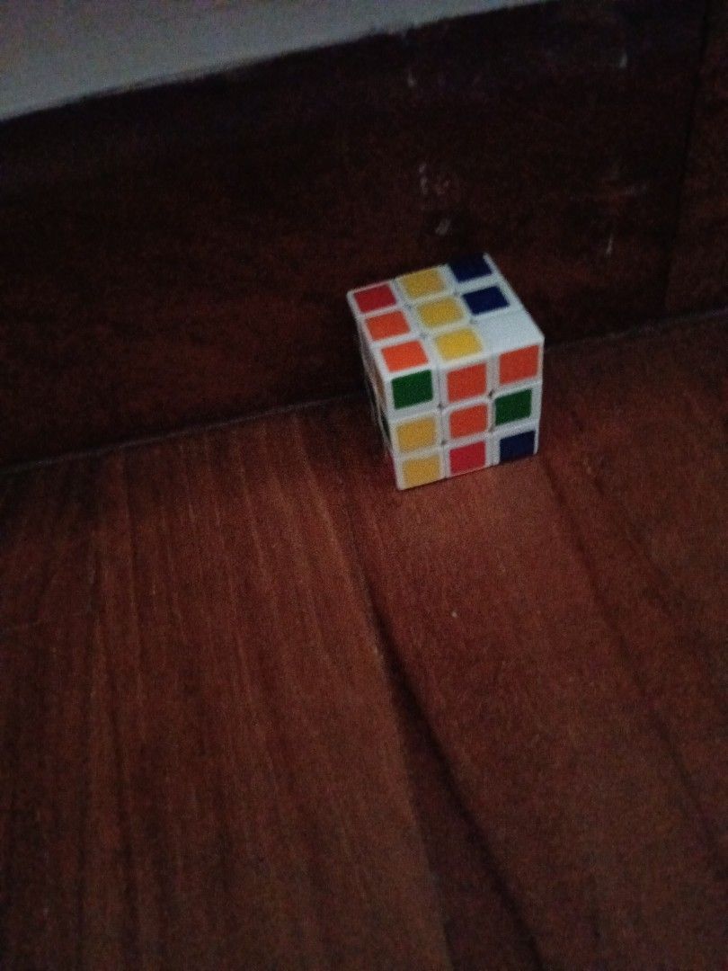 Small 3x3 Rubik's cube, Hobbies & Toys, Toys & Games on Carousell