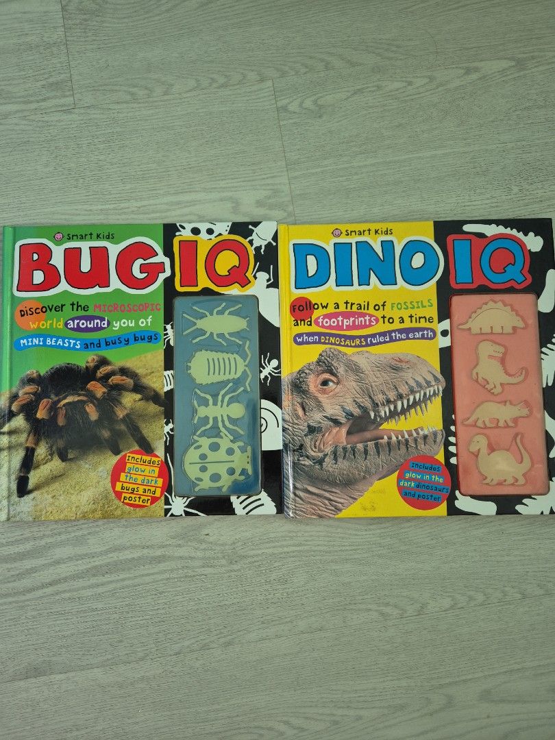 Smart Kids Dino IQ and Bug IQ Books, Hobbies & Toys, Books & Magazines ...