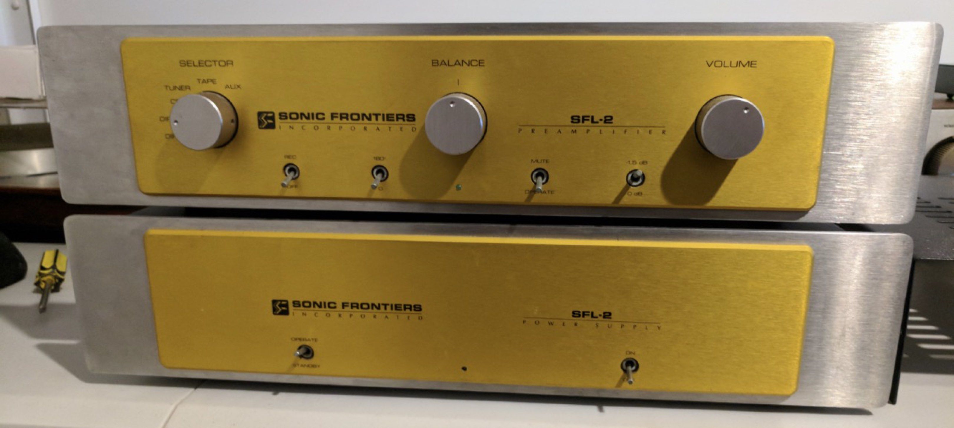 Sonic frontier SFL 2 modded pre amp, Audio, Other Audio Equipment on ...
