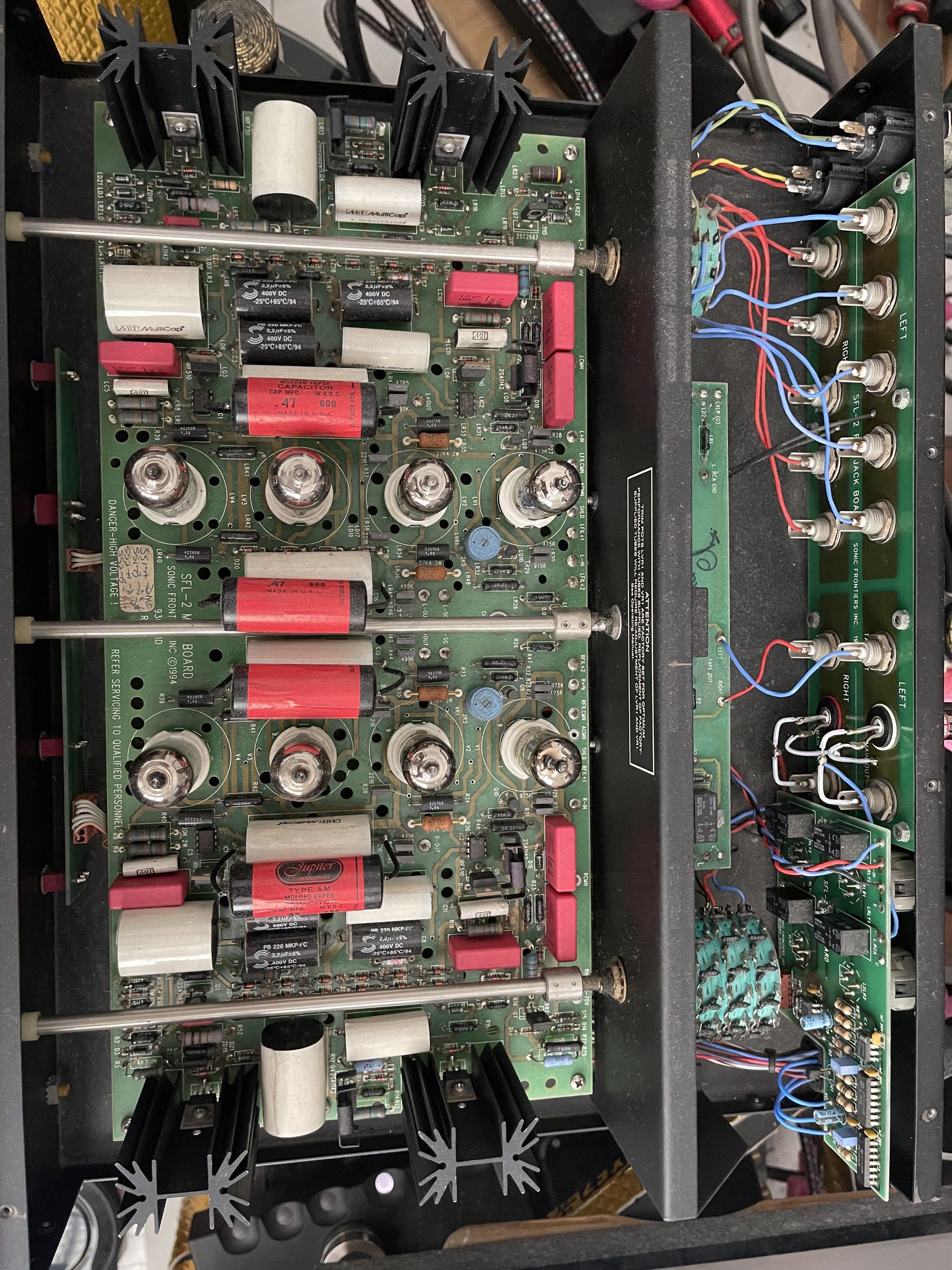 Sonic frontier SFL 2 modded pre amp, Audio, Other Audio Equipment on ...