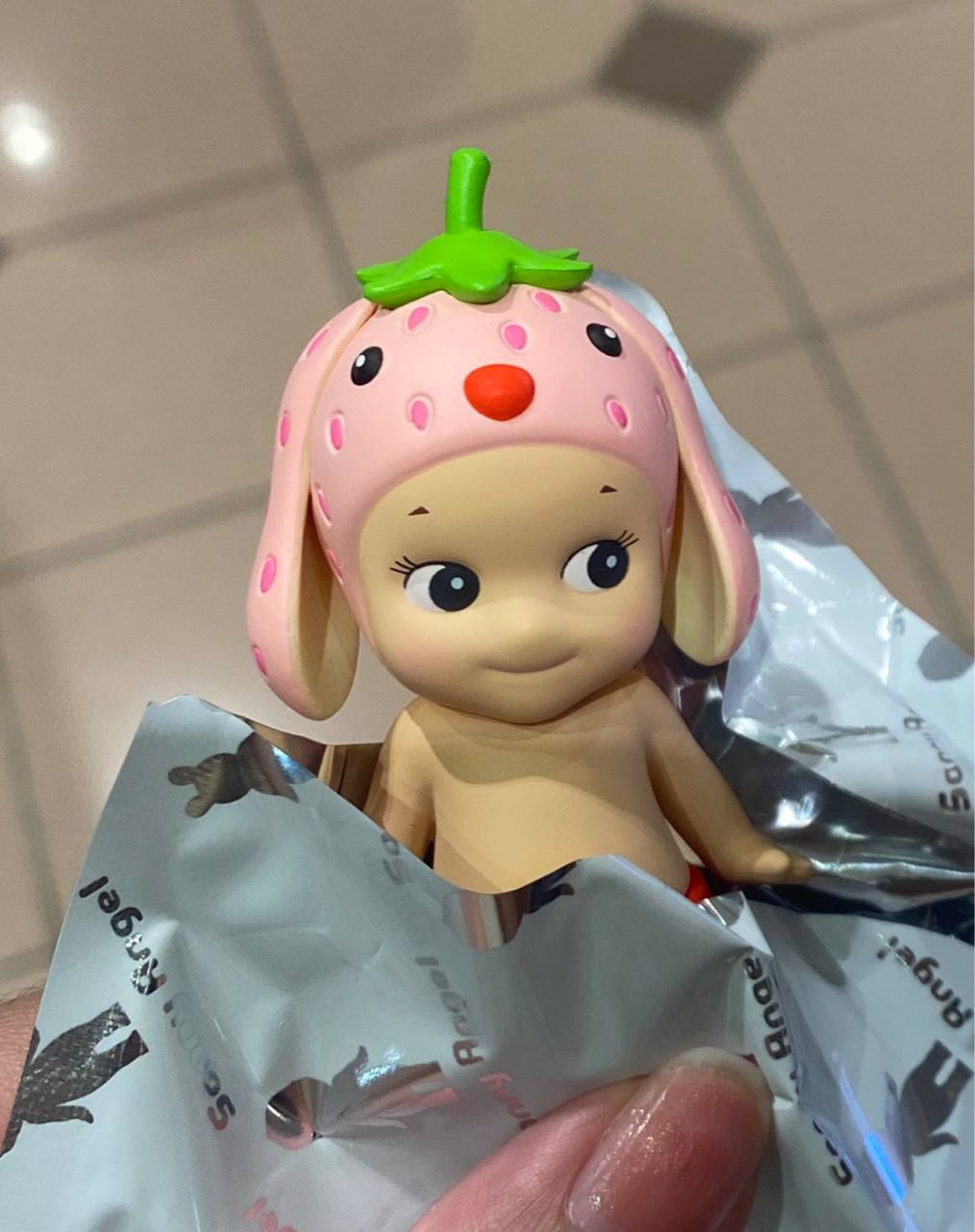 Sonny Angel Strawberry Series Figurine lop ear, Hobbies & Toys, Toys ...