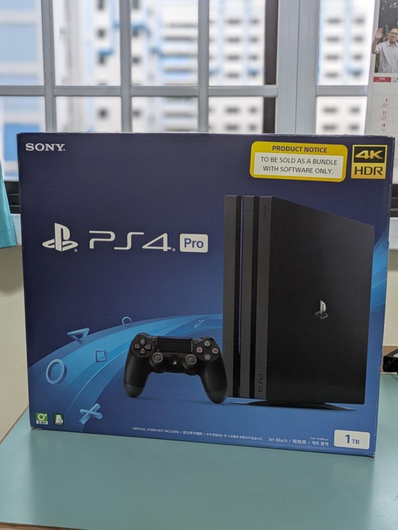 Sony PlayStation 4 Pro 1TB Console, Video Gaming, Video Game Consoles ...