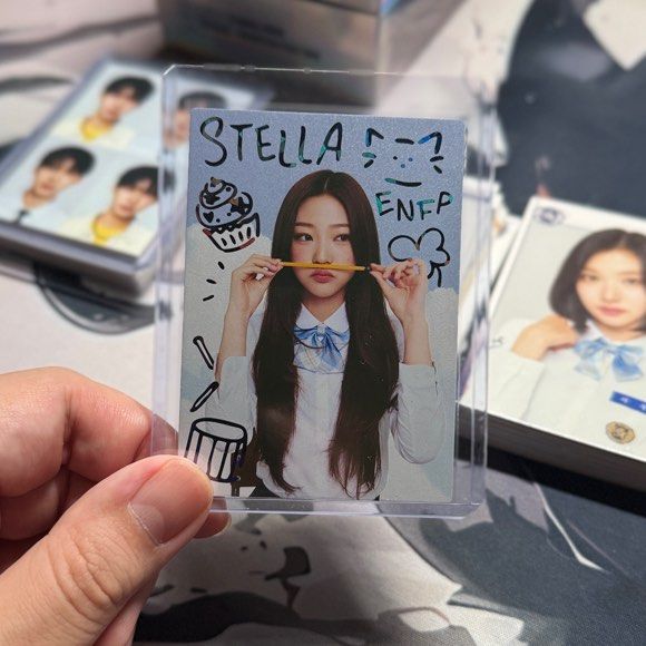 Special Sketch Card - Stella / Hearts2Hearts / Teleca 2025 Rookie ...