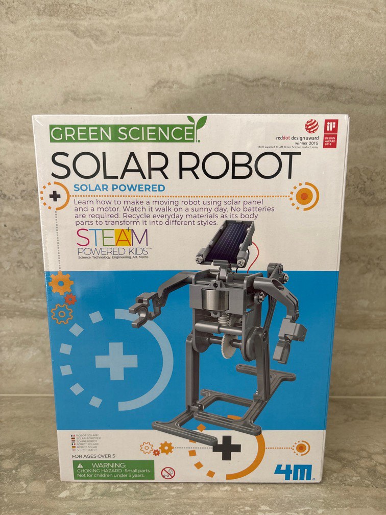 STEAM Solar Robot, Hobbies & Toys, Toys & Games on Carousell