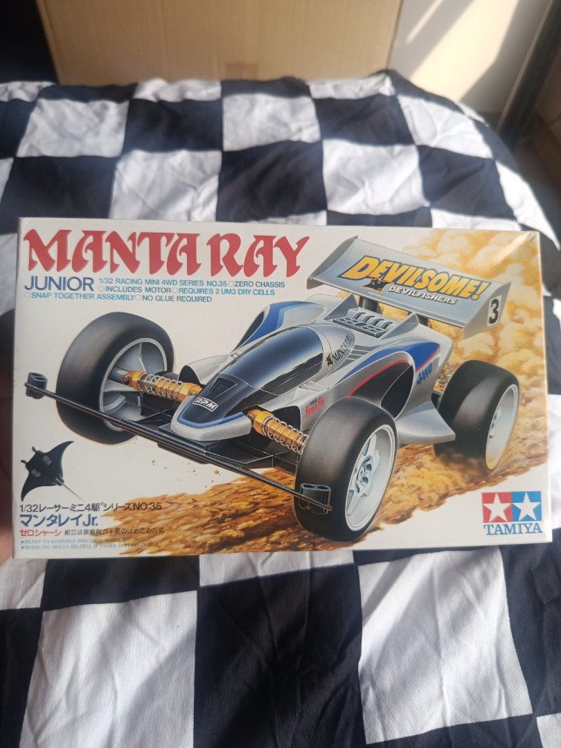 Tamiya Manta Ray Junior Model Car Kit, Hobbies & Toys, Toys & Games on ...