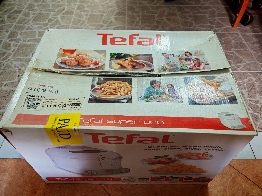 Tefal Super Uno Deep Fryer - Brand New, TV & Home Appliances, Kitchen ...