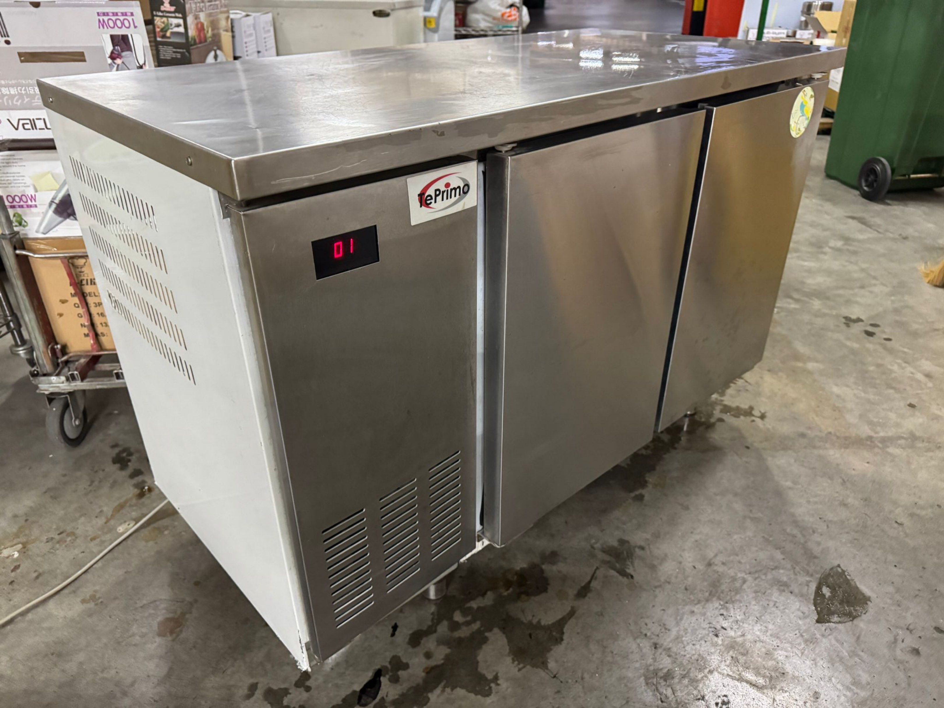 TePrimo Under Counter Commercial Stainless Steel Freezer, TV & Home ...