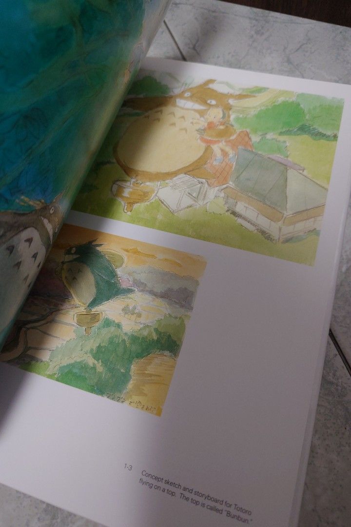 Ghibli The Art of My Neighbor Totoro Artbook book, Hobbies & Toys ...
