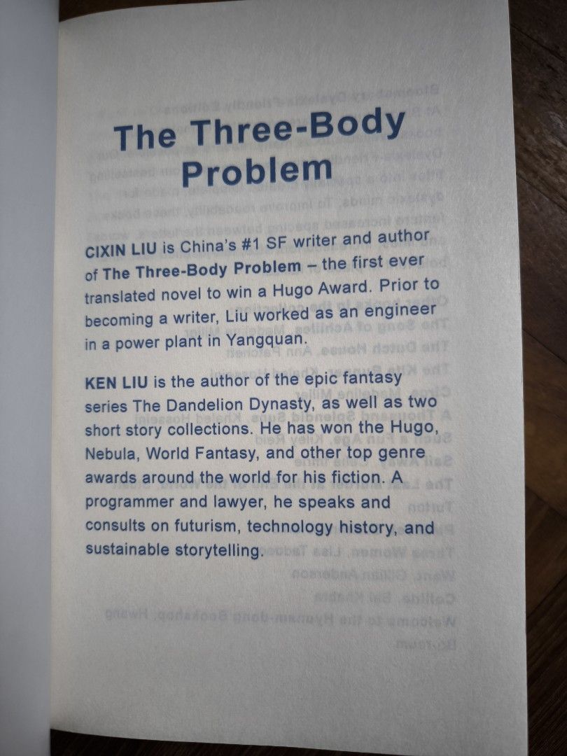 The Three-Body Problem - Dyslexia-Friendly Edition, Hobbies & Toys ...