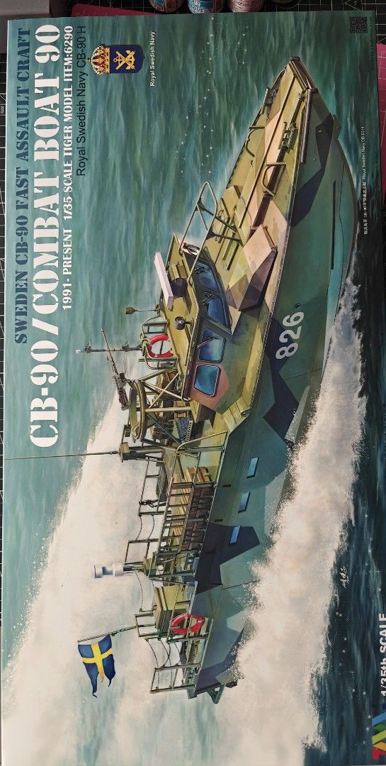 Tiger Model CB-90 East Assault Craft Boat 90 Model Kit, Hobbies & Toys ...