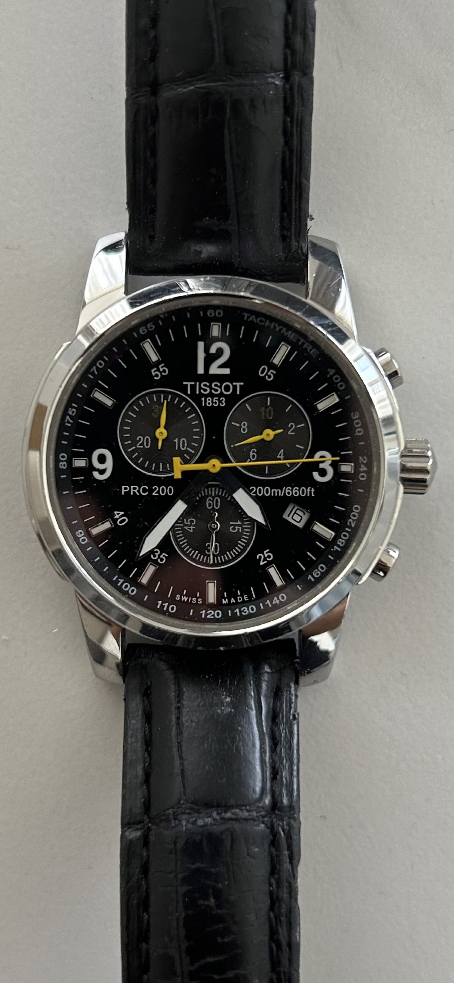 Tissot PRC 200 Chronograph Watch, Men's Fashion, Watches & Accessories ...