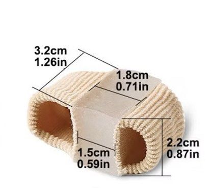 Toe Separator - Bunion Corrector - New, Health & Nutrition, Braces ...