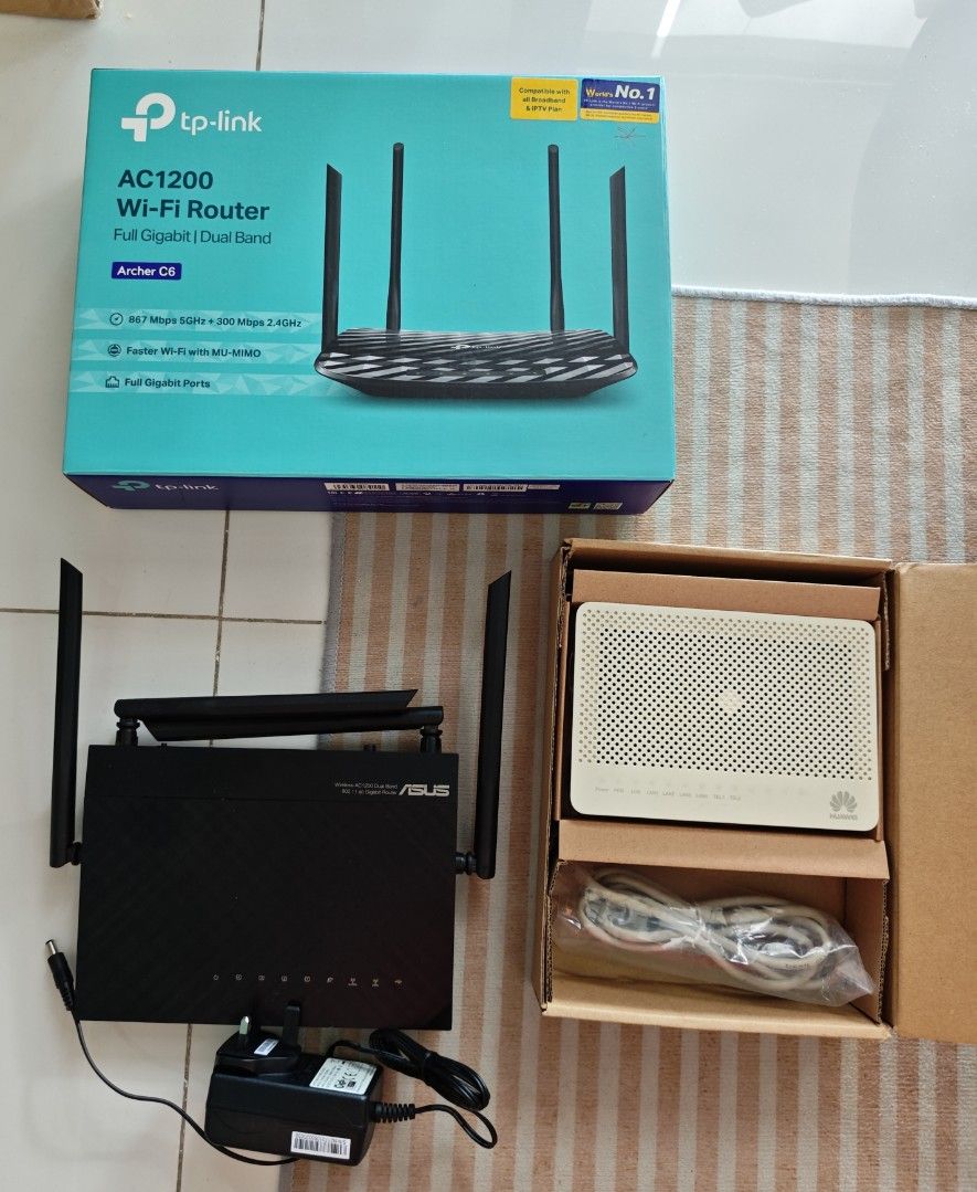 Tp link/Asus/Huawei WiFi Router/Modem, Computers & Tech, Parts ...