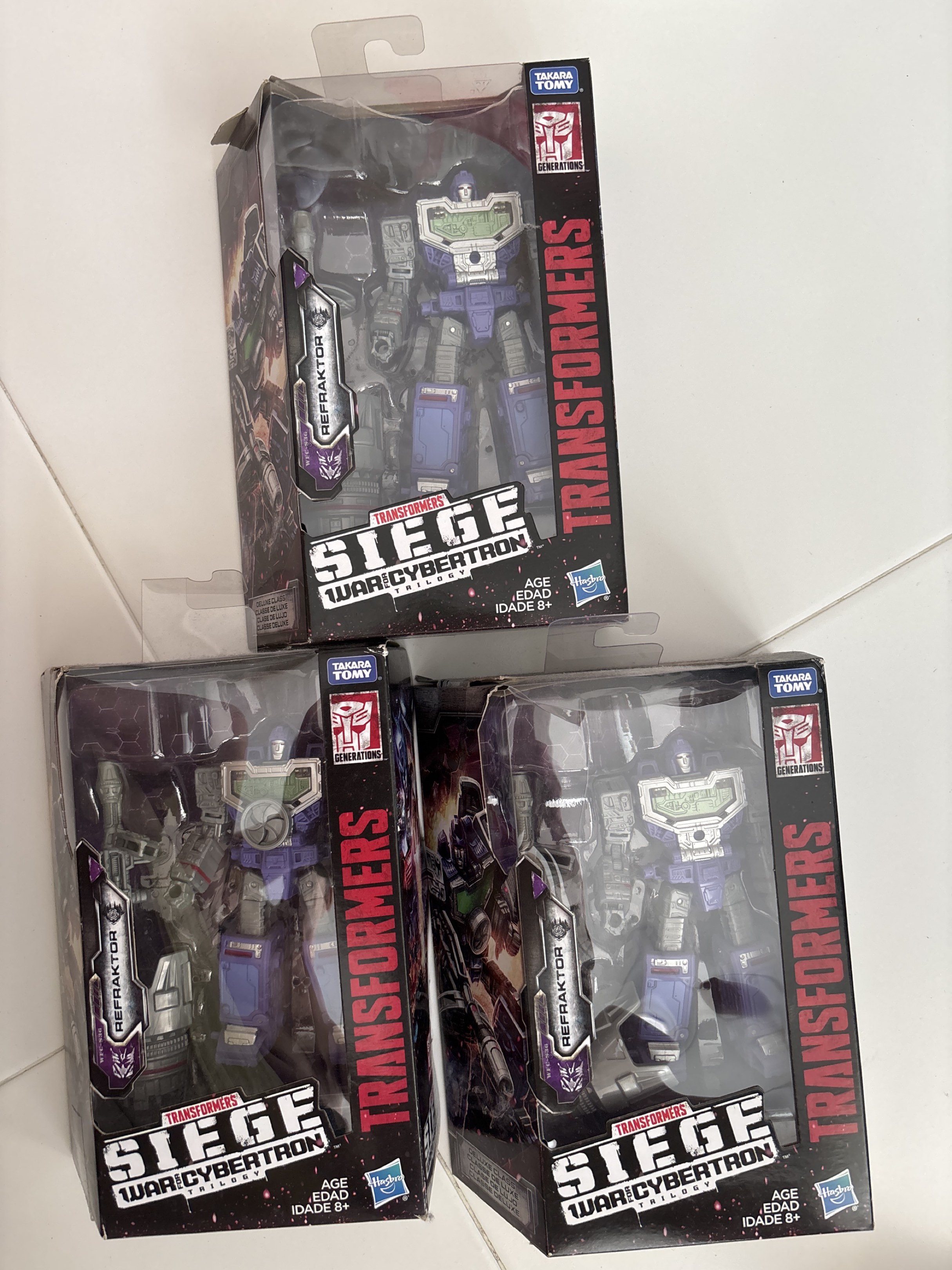 Transformers Refraktor x 3, Hobbies & Toys, Toys & Games on Carousell