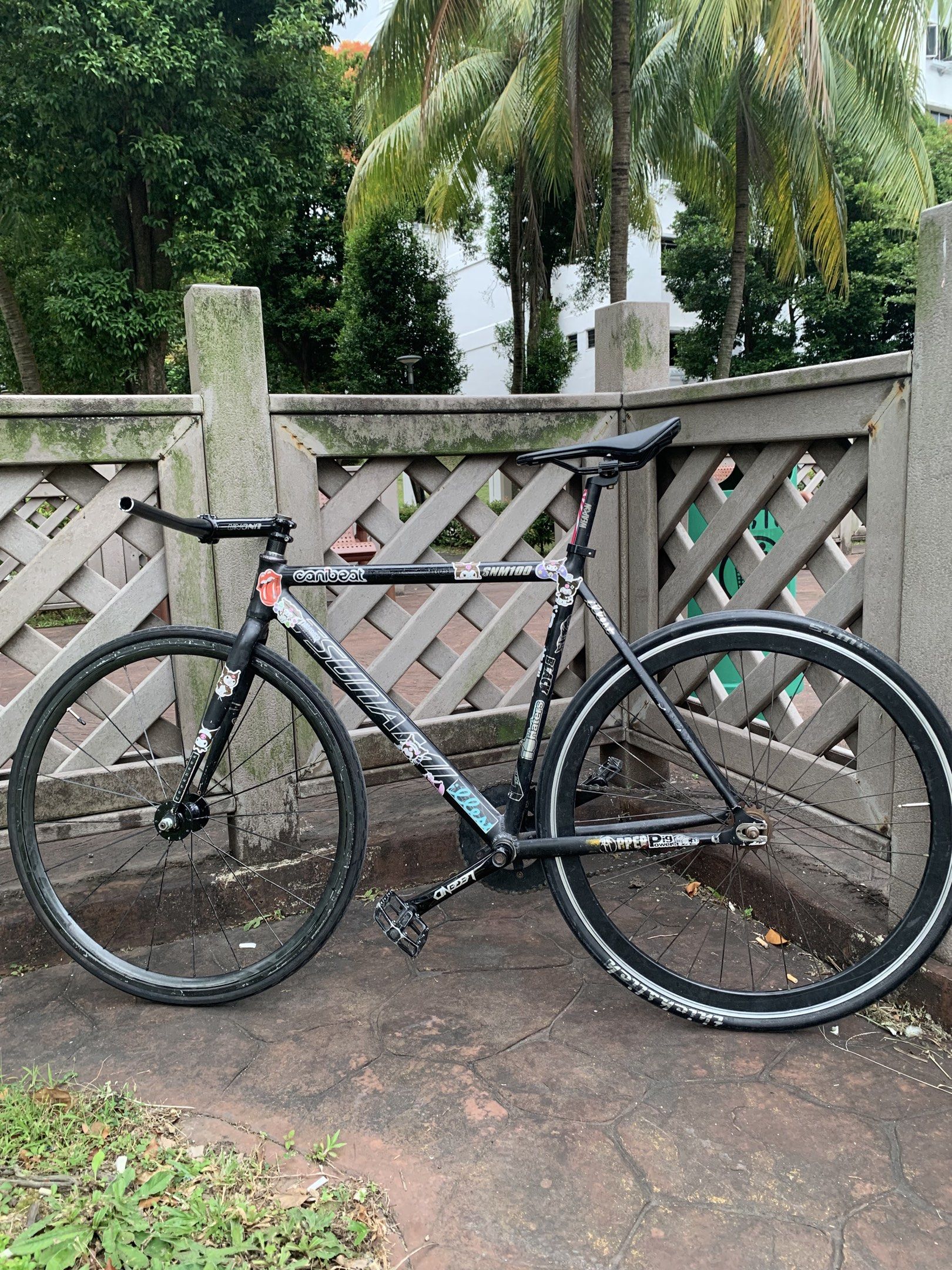 Tsunami Snm100 Fixed Gear Bicycle - Black, Sports Equipment, Bicycles ...