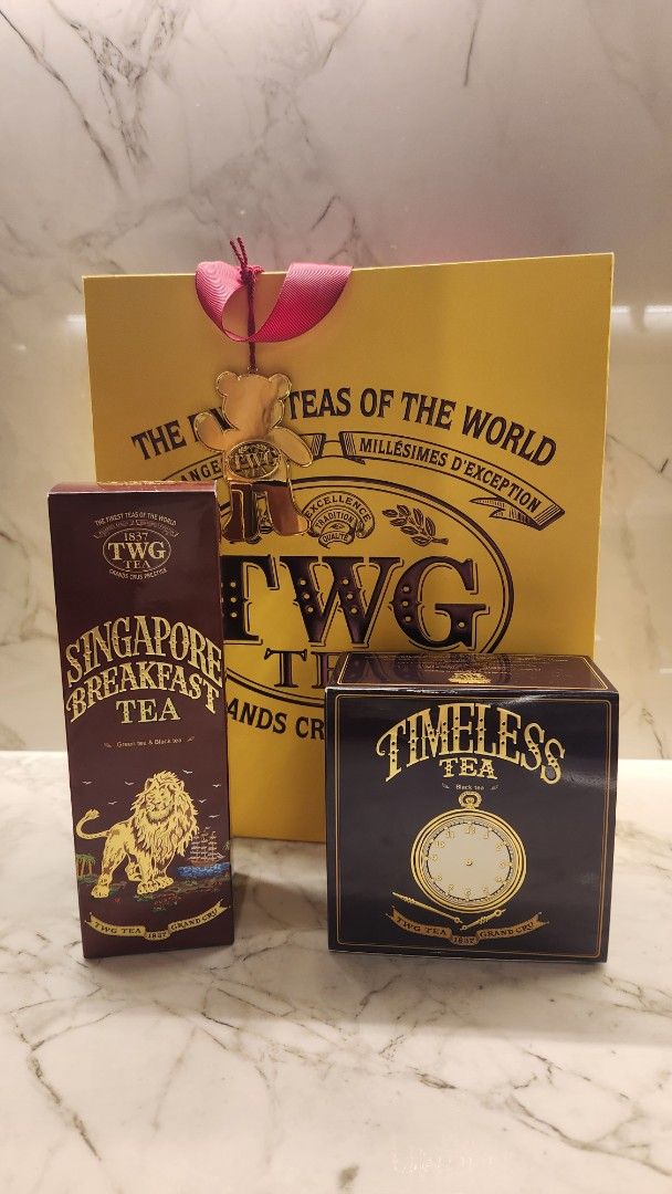 TWG Tea Gift Set - Singapore Breakfast & Timeless Tea, Food & Drinks ...