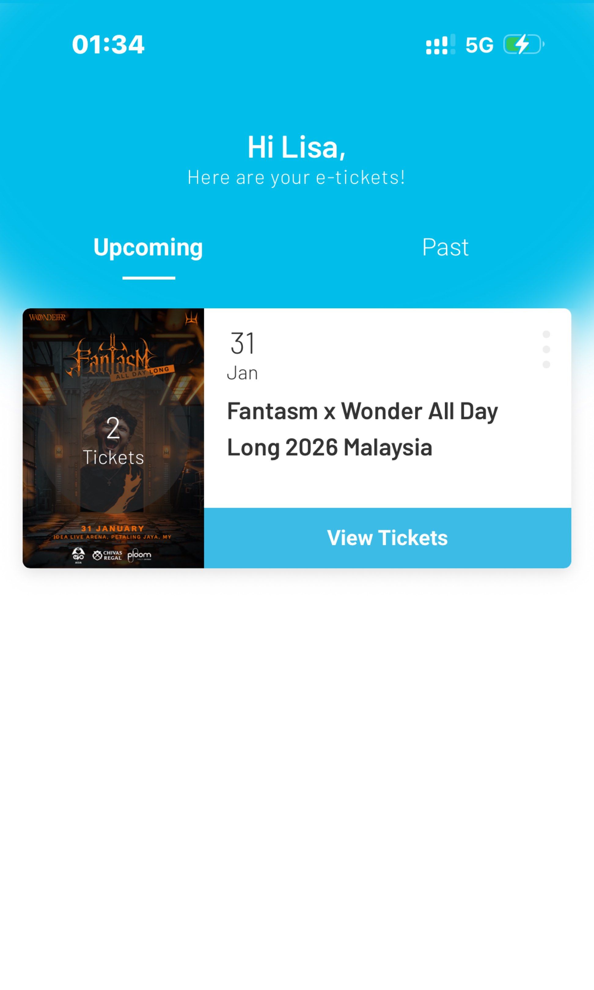 TWO(2) TICKET FANTASM x Wonder All Day Long 2026 (GA), Tickets ...