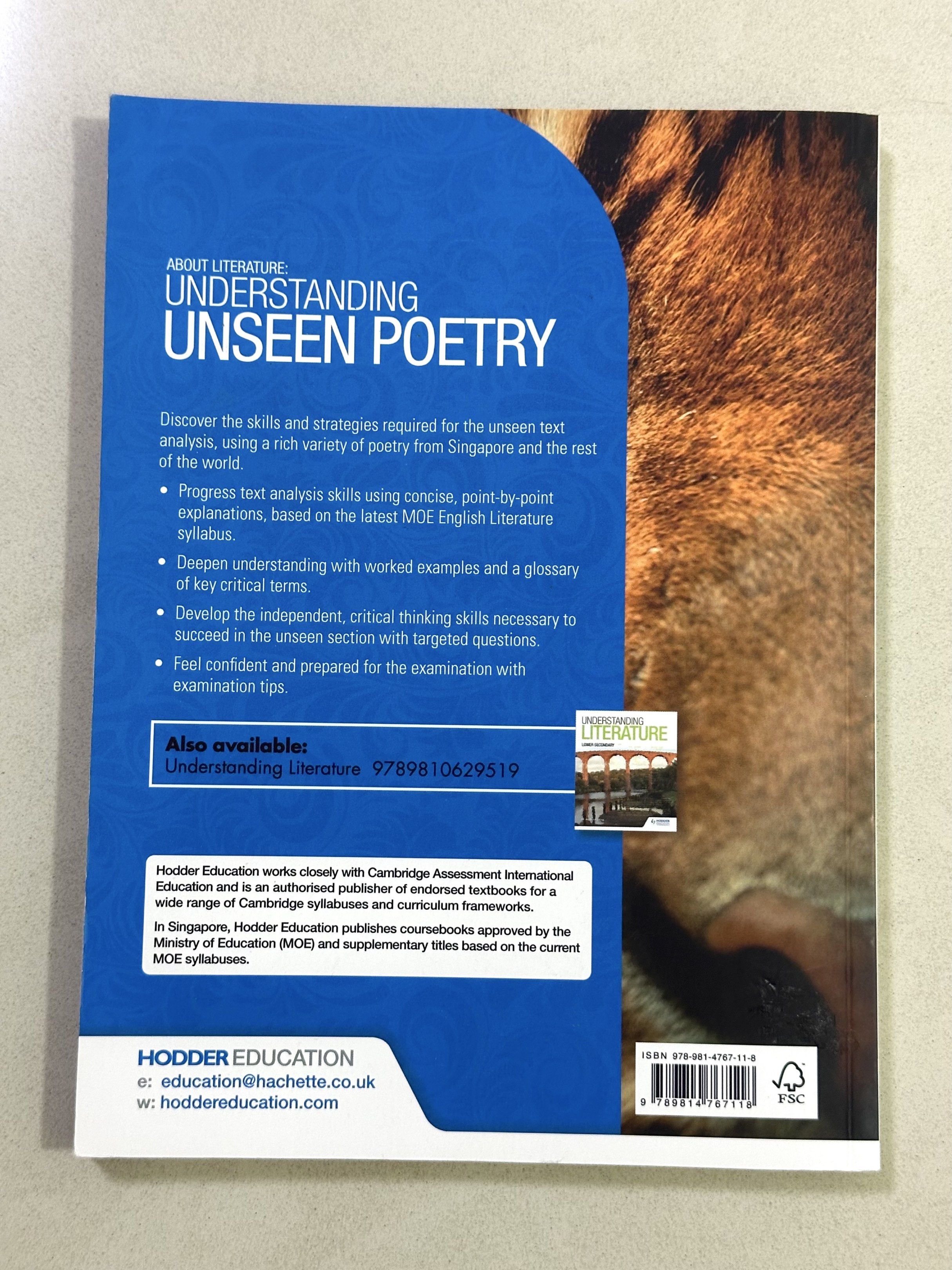 Understanding Unseen Poetry by Dr Andrew Leng, Hobbies & Toys, Books ...