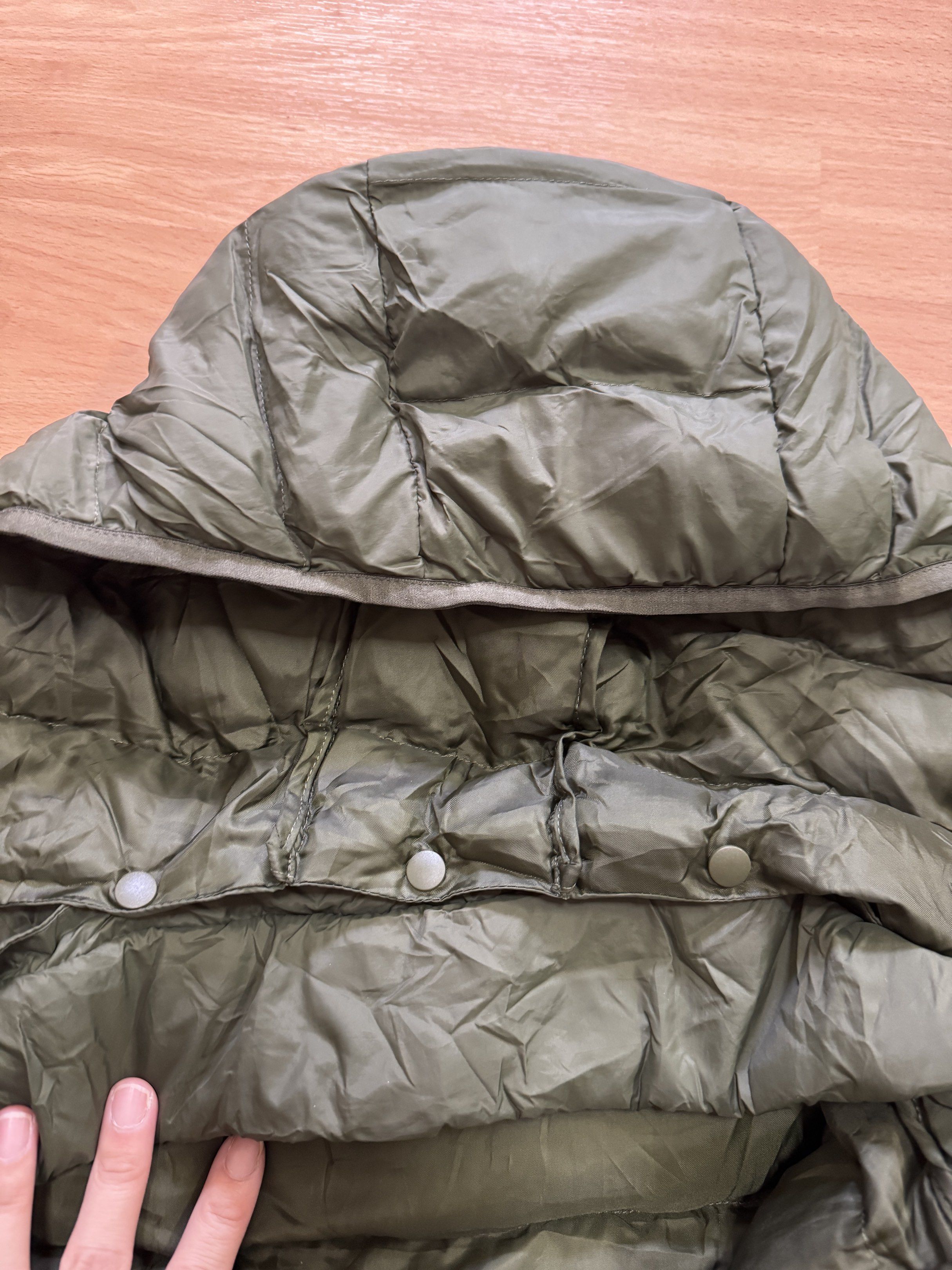 Uniqlo Puffer Jacket with removable hood, Babies & Kids, Babies & Kids ...