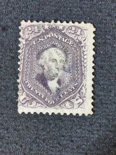 1869 US Postage Stamp - 15 Cents, Hobbies & Toys, Memorabilia ...