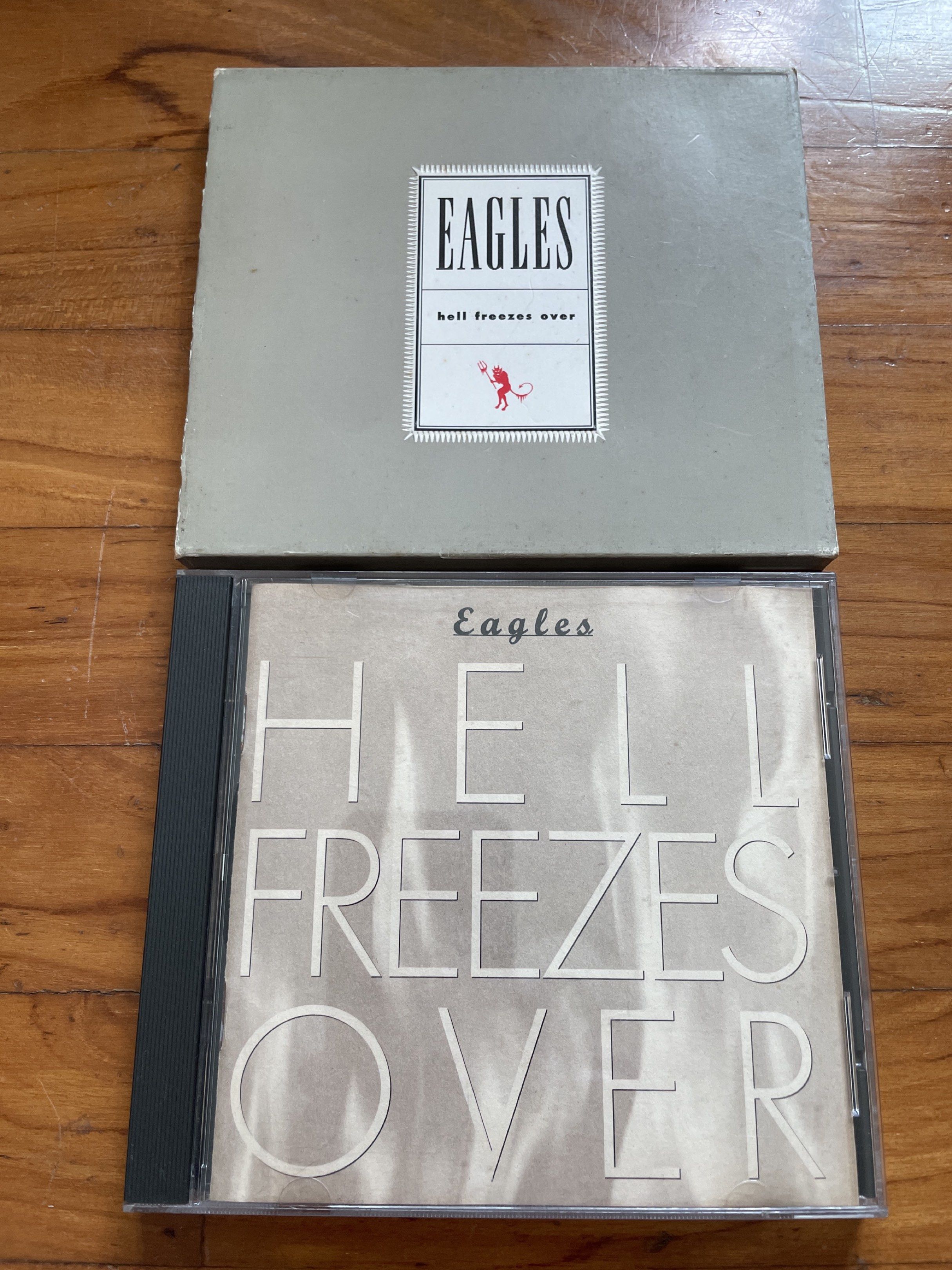 (USA) Audiophile Eagles Hell Freezes Over CD, Hobbies & Toys, Music ...