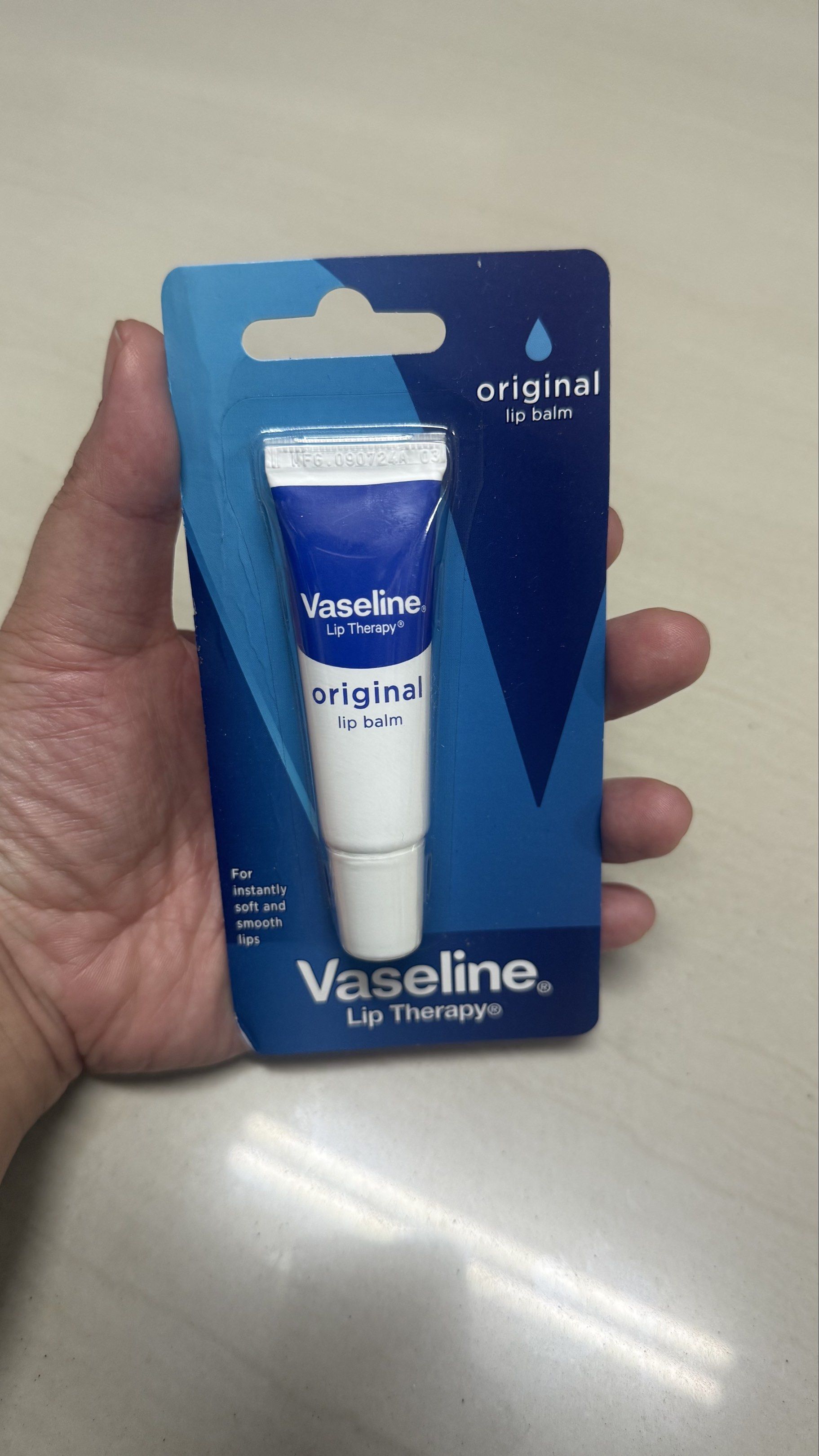 Vaseline Lip Therapy Original Lip Balm 10g, Beauty & Personal Care ...